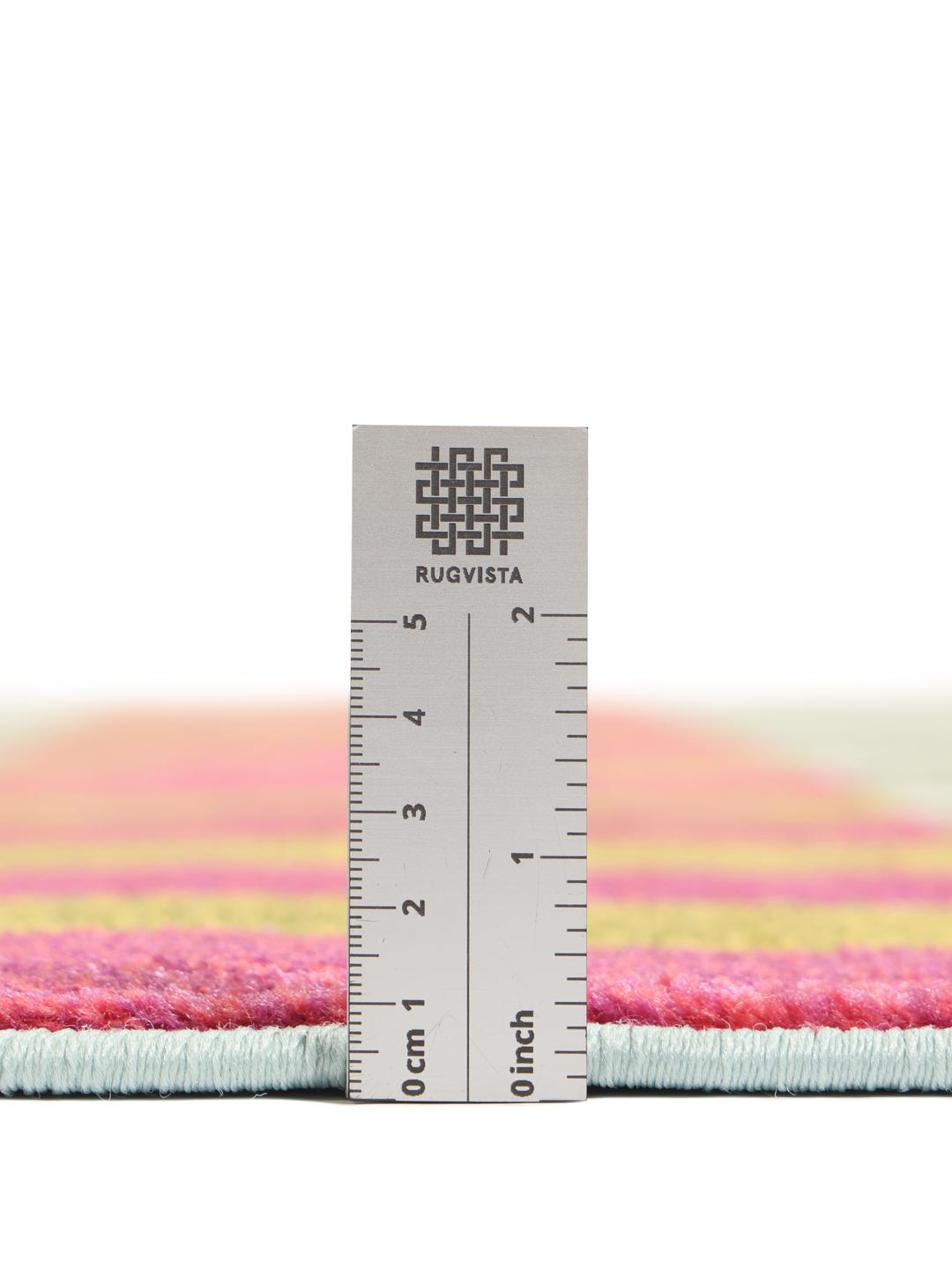 Rugvista essential - Flor - Pink / Green 160 x 230 cm Rug - Rugvista