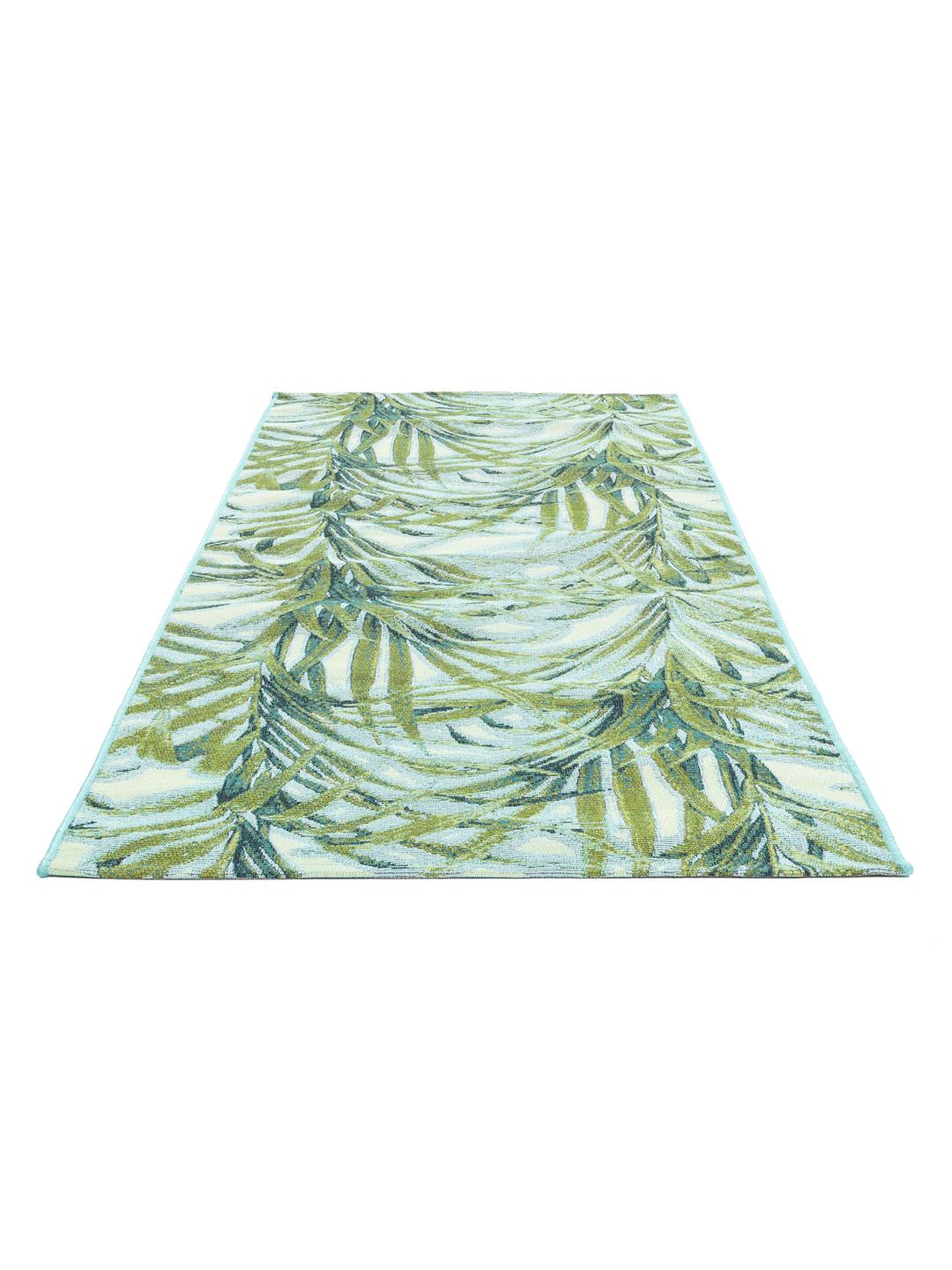 Rugvista essential - Areca - Vert / Bleu Clair, De passage 80 x 200 cm ...