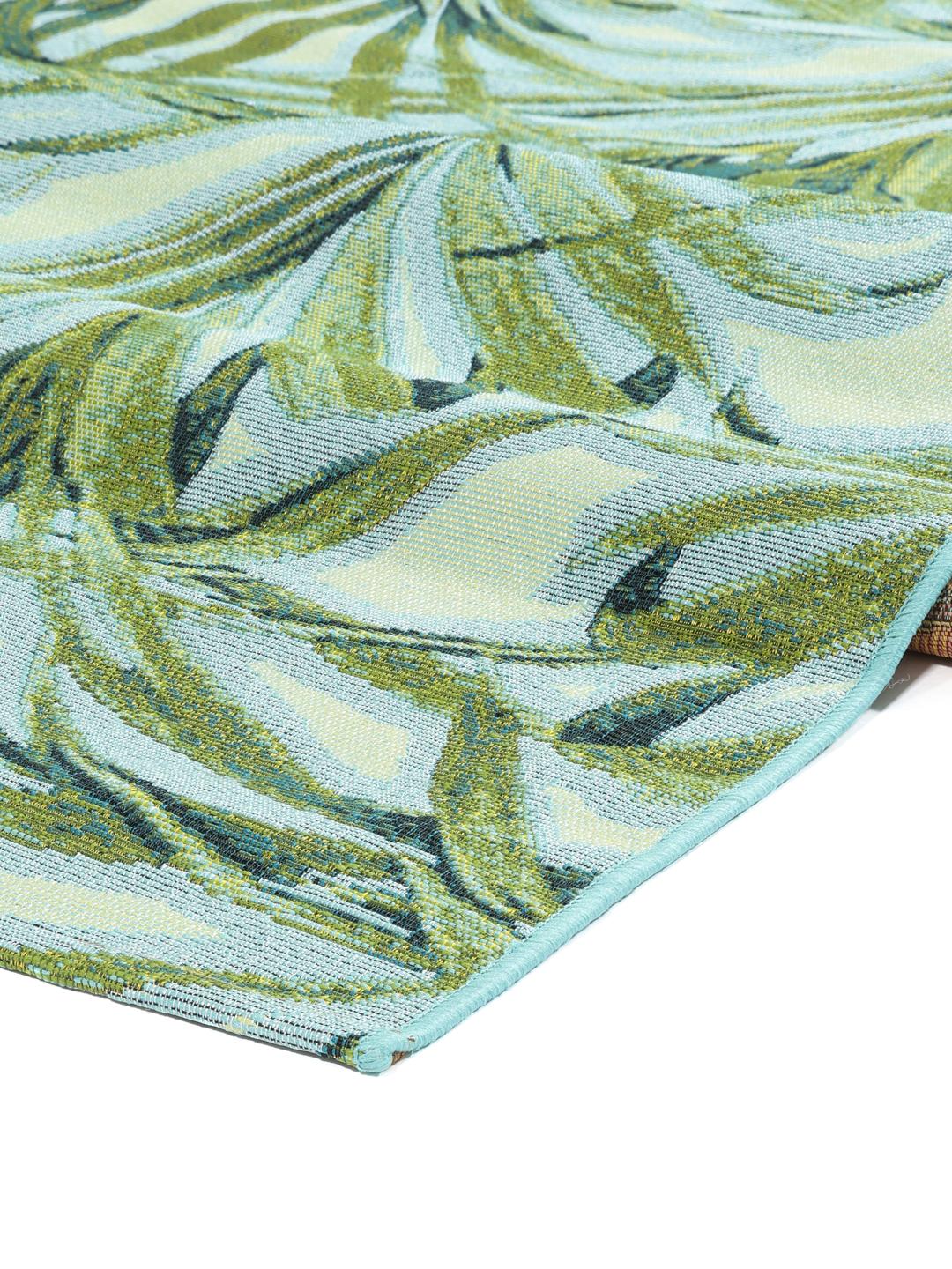 Rugvista essential - Areca - Vert / Bleu Clair 200 x 300 cm Tapis ...