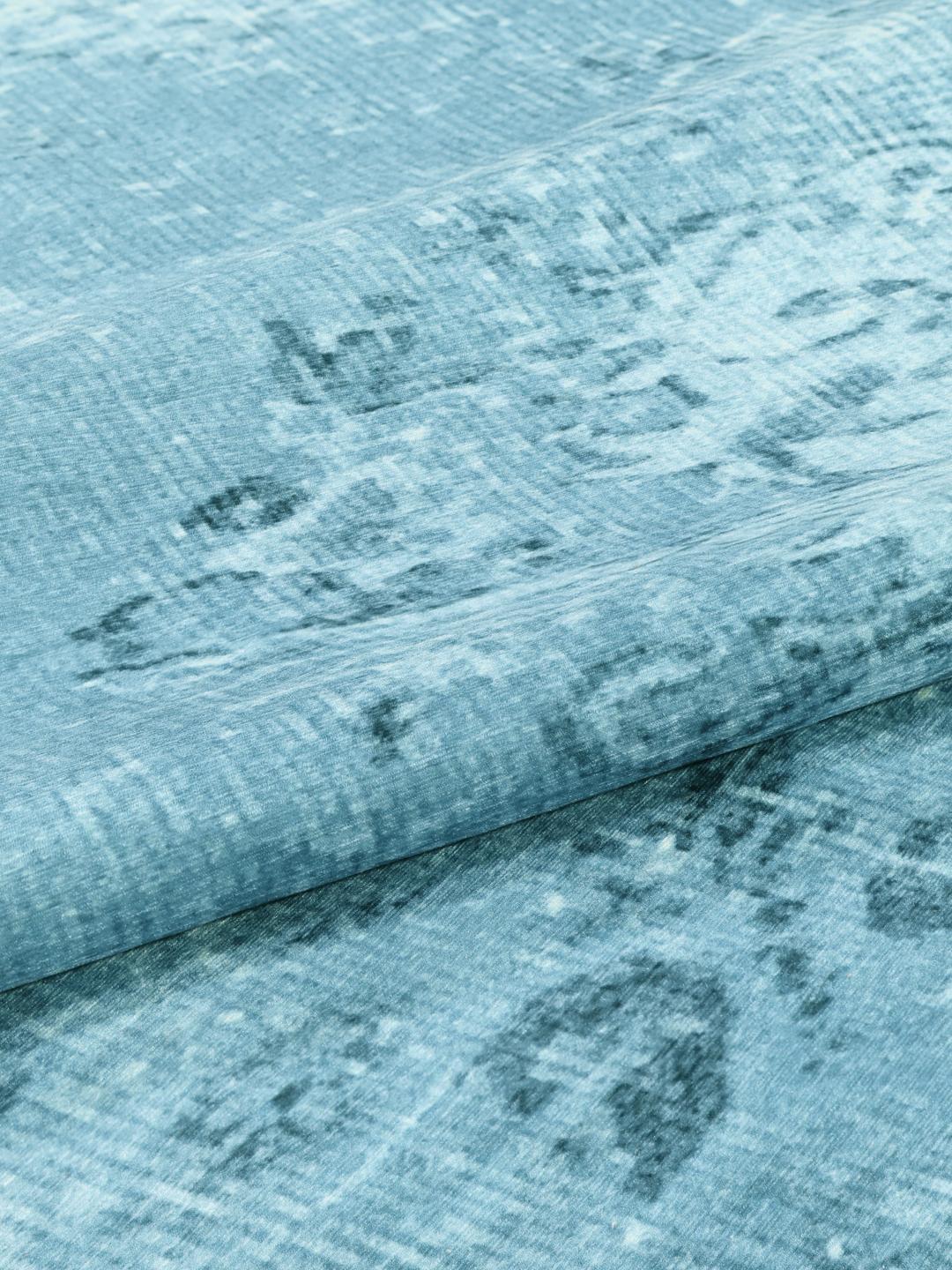 Rugvista essential - Scarlett - Turquoise, Round Ø 220 cm Rug - Rugvista