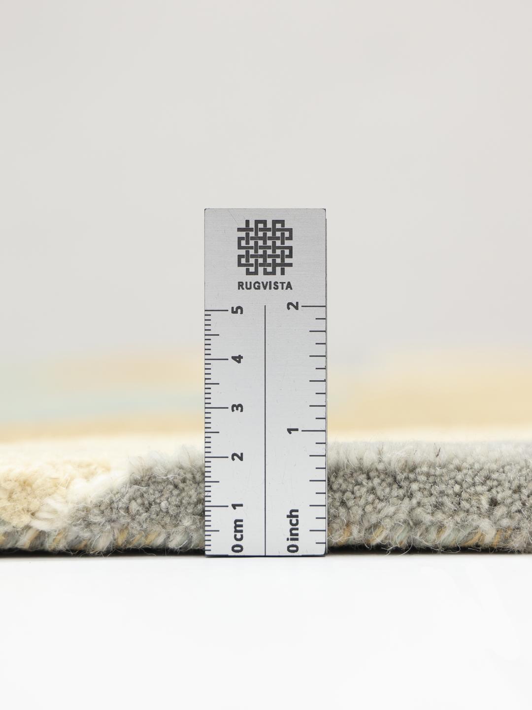 Rugvista premium - Marble - Green / Multicolor 250 x 300 cm Wool Rug ...