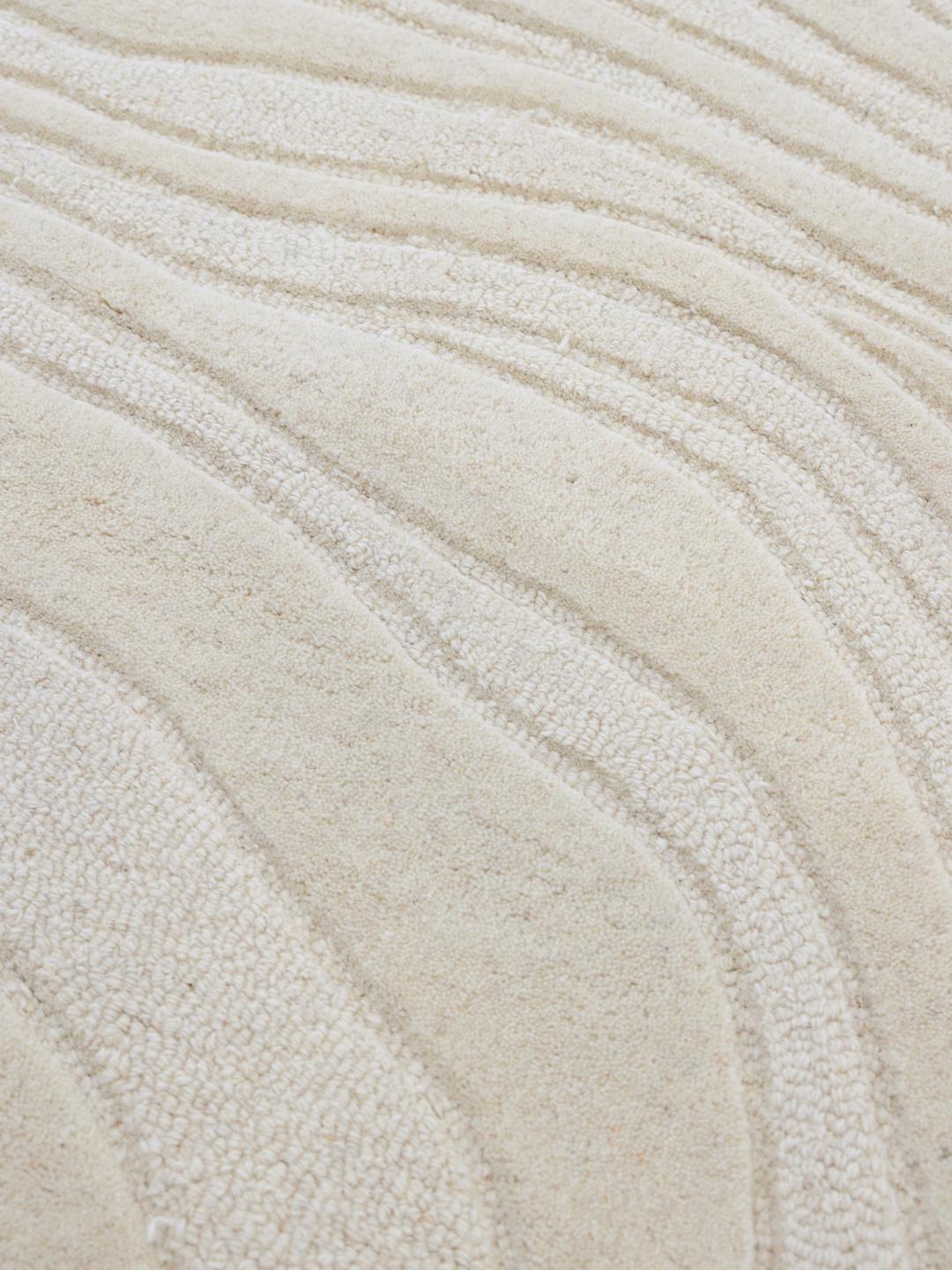 Rugvista premium - Marble - White 250 x 300 cm Wool Rug - Rugvista