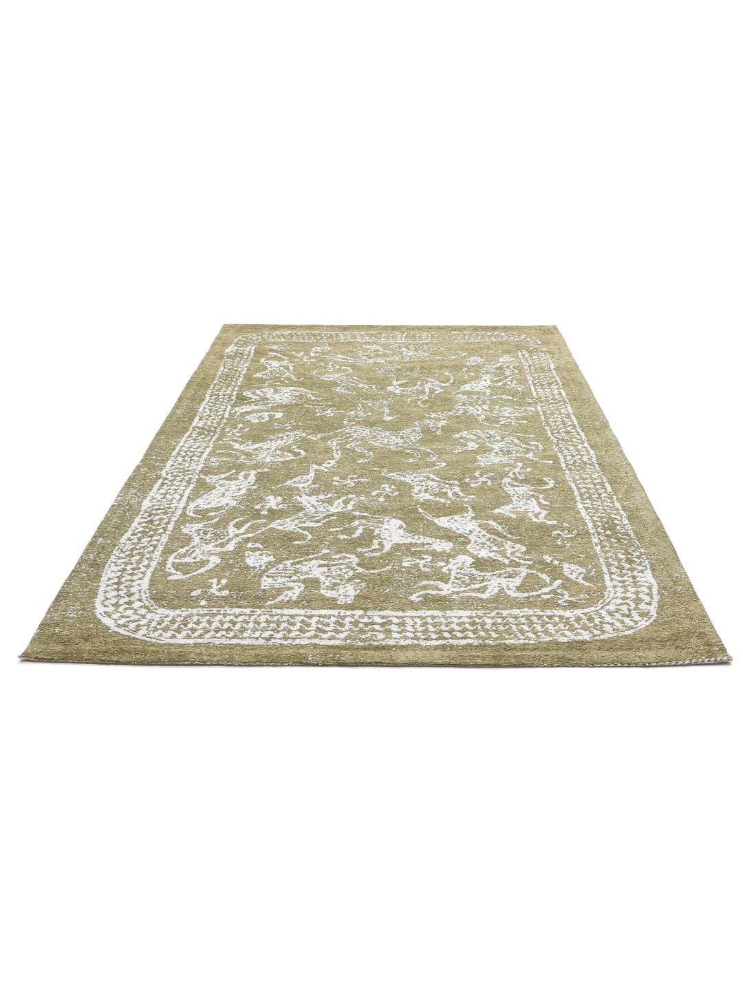 Rugvista core - Nubian - Vert Olive 160 x 230 cm Tapis Coton - Rugvista