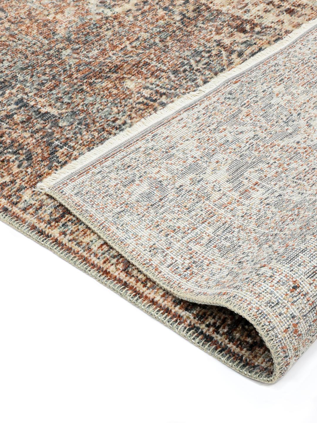 Rugvista core - Petra - Brun / Grønn 200 x 300 cm Ullteppe - Rugvista