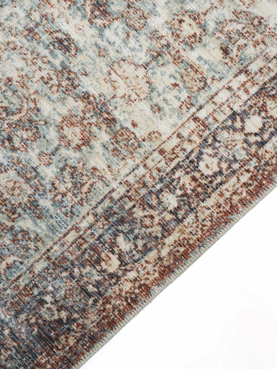 Rugvista core - Nineve - Brown / Green, Runner 80 x 250 cm Rug - Rugvista