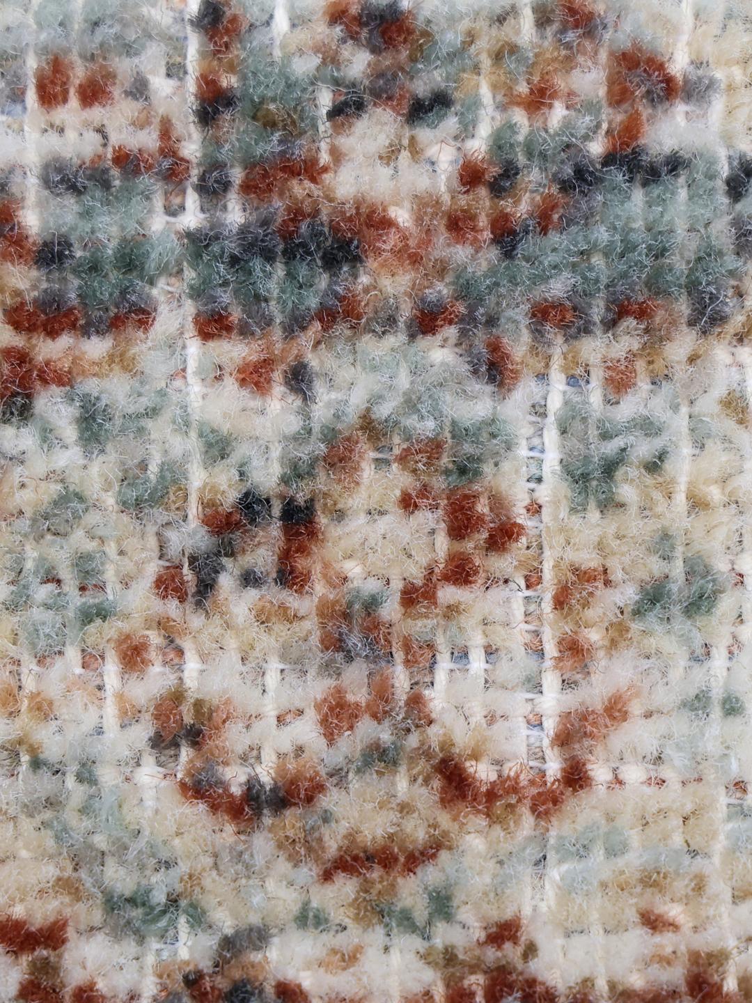 Rugvista core - Nineve - Brown / Green, Runner 80 x 250 cm Wool Rug ...