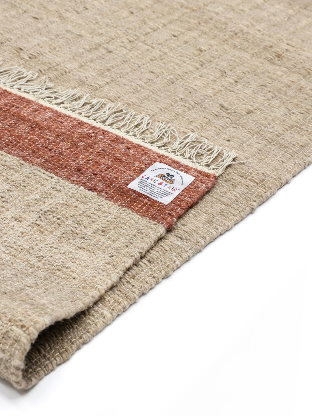 Rugvista core - Alesso - Light Brown / Rust Red 200 x 300 cm Wool Rug ...