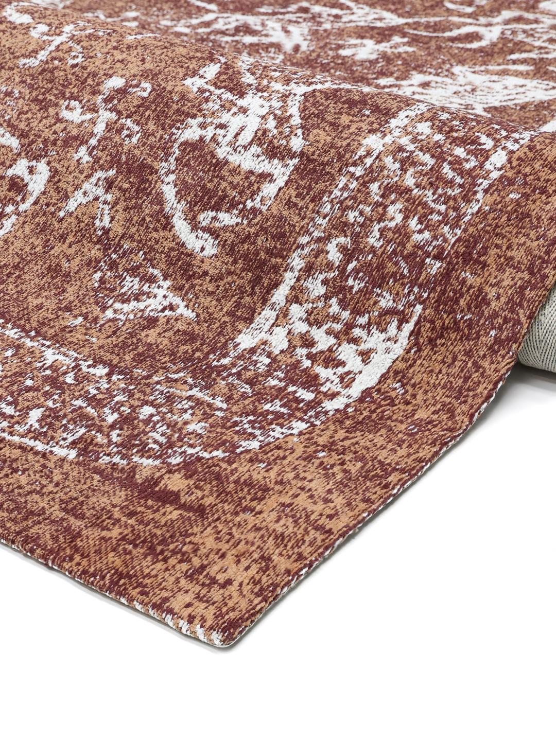 Rugvista core - Nubian - Bourgondisch Rood 200 x 300 cm Katoen ...