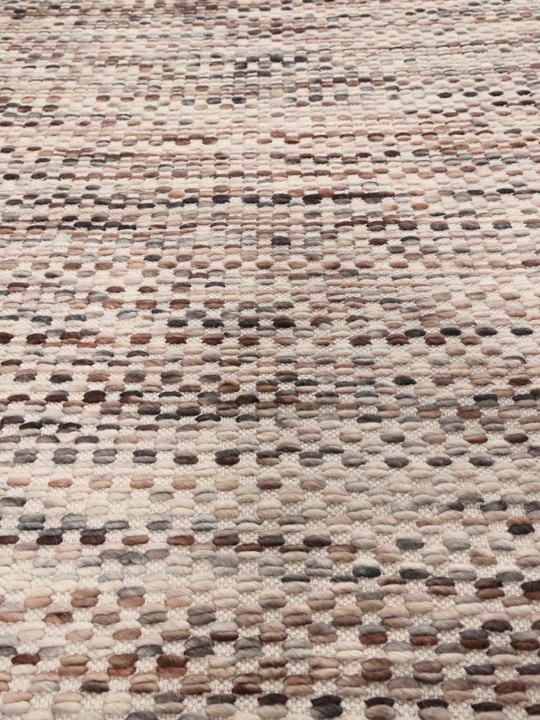 Rugvista core - Pebbles - Brown / Multicolor 200 x 250 cm Wool Rug ...