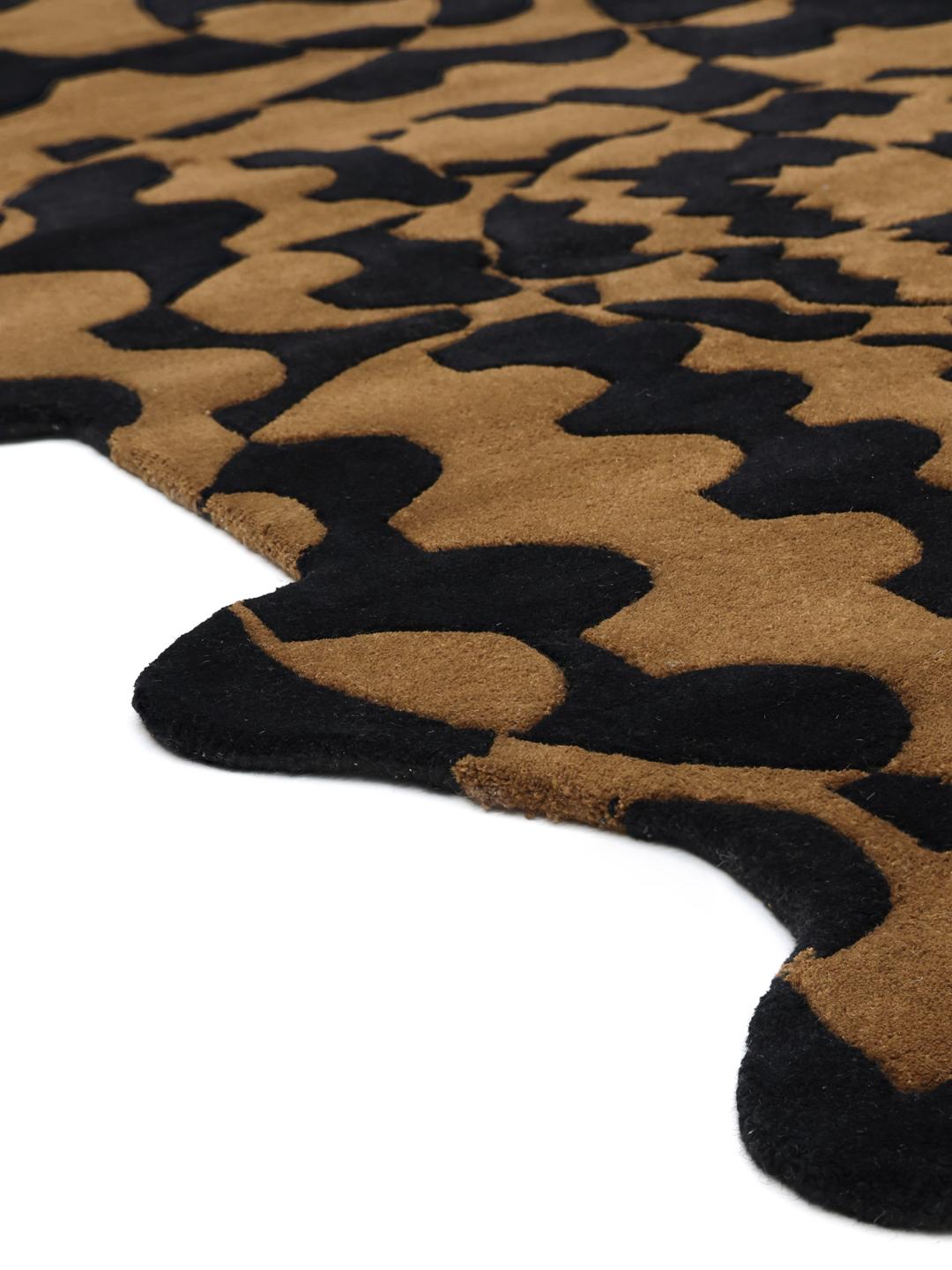 Rugvista premium - Rythm of the Maze - Noir / Marron 210 x 300 cm Tapis ...