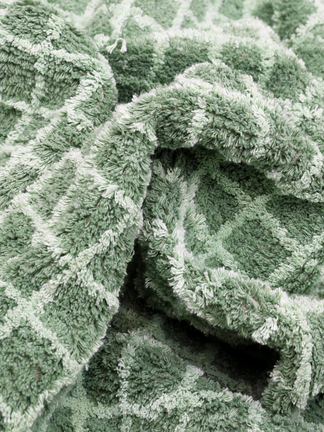 Rugvista core - Linn - Green / Mint Green 60 x 90 cm Bath Mat - Rugvista