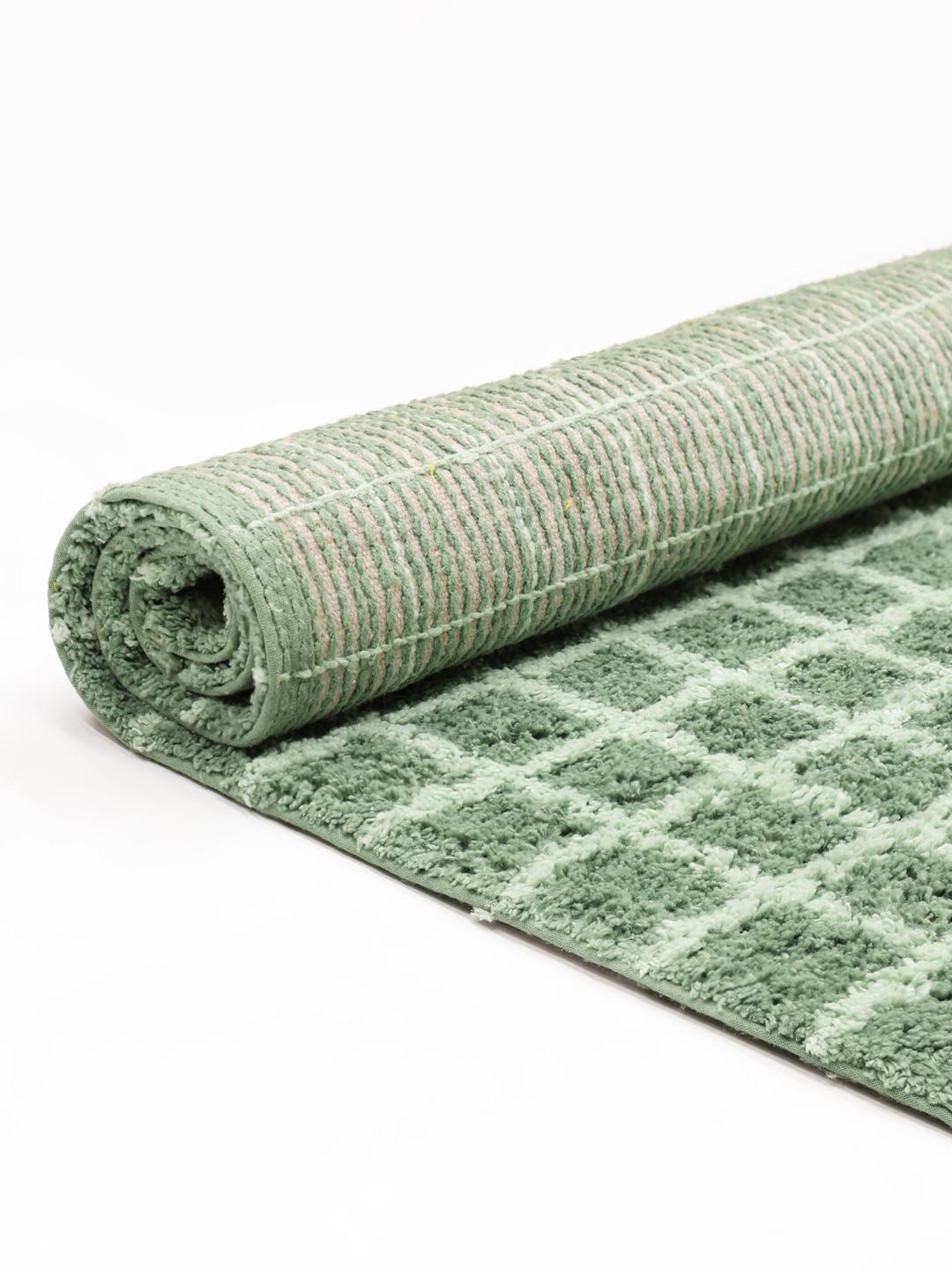 Rugvista core - Linn - Green / Mint Green 60 x 90 cm Bath Mat - Rugvista