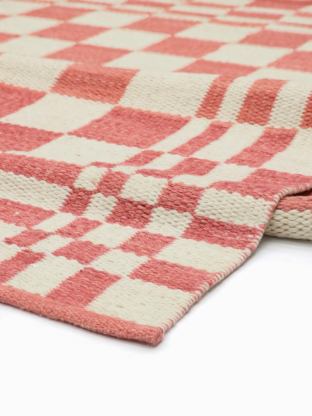 Rugvista core - Tango - Pink / Ivory White 200 x 300 cm Wool Rug - Rugvista