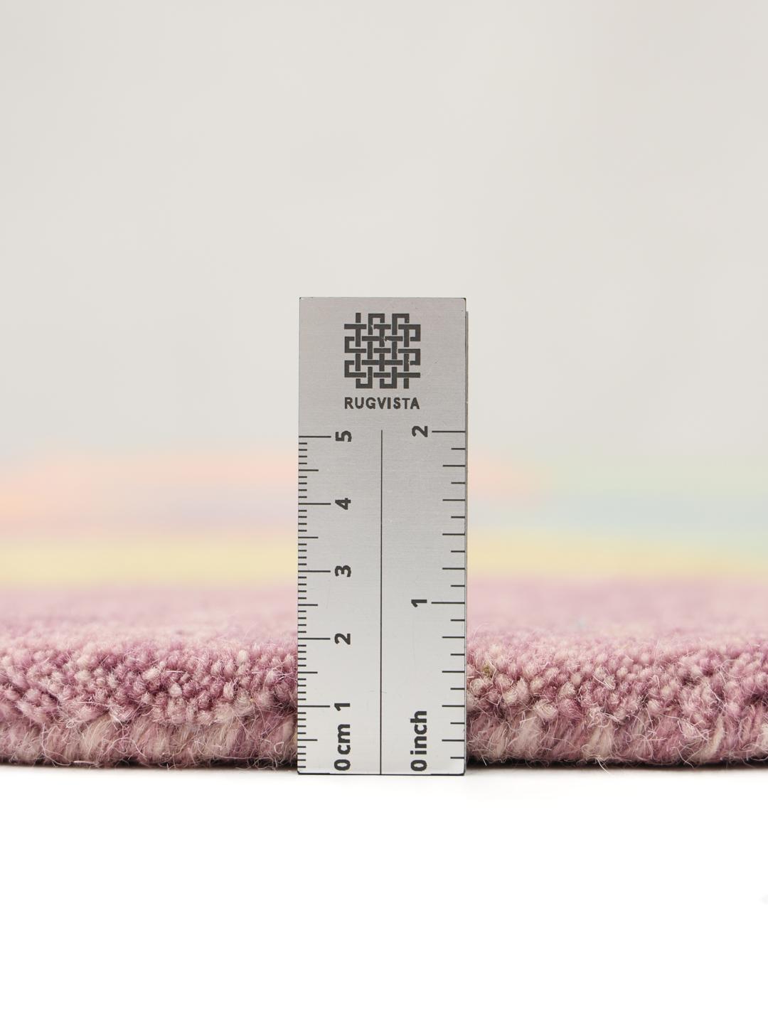 Rugvista premium - Colorful Knot - Multicolor (pastel), Rotund Ø 200 cm ...