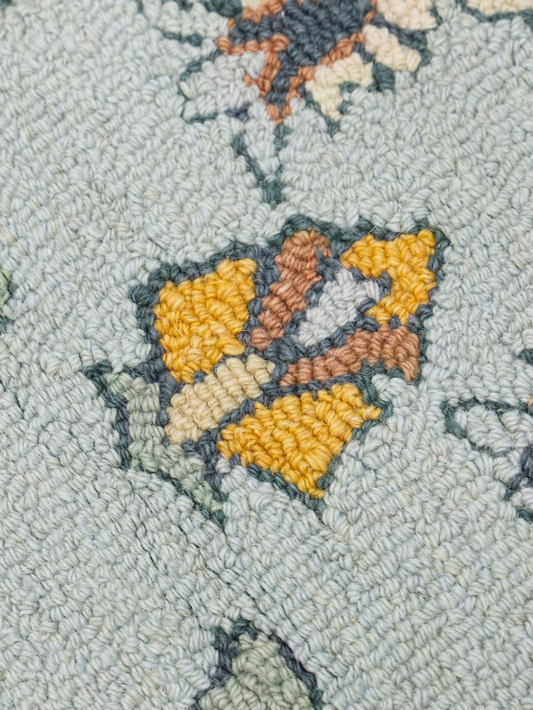 Rugvista premium - Vintage Poetry - Blue / Multicolor 160 x 230 cm Wool ...