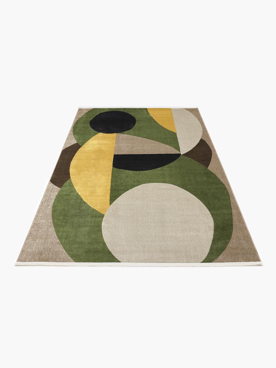 Rugvista essential - Aria - Green / Yellow 200 x 300 cm Rug - Rugvista