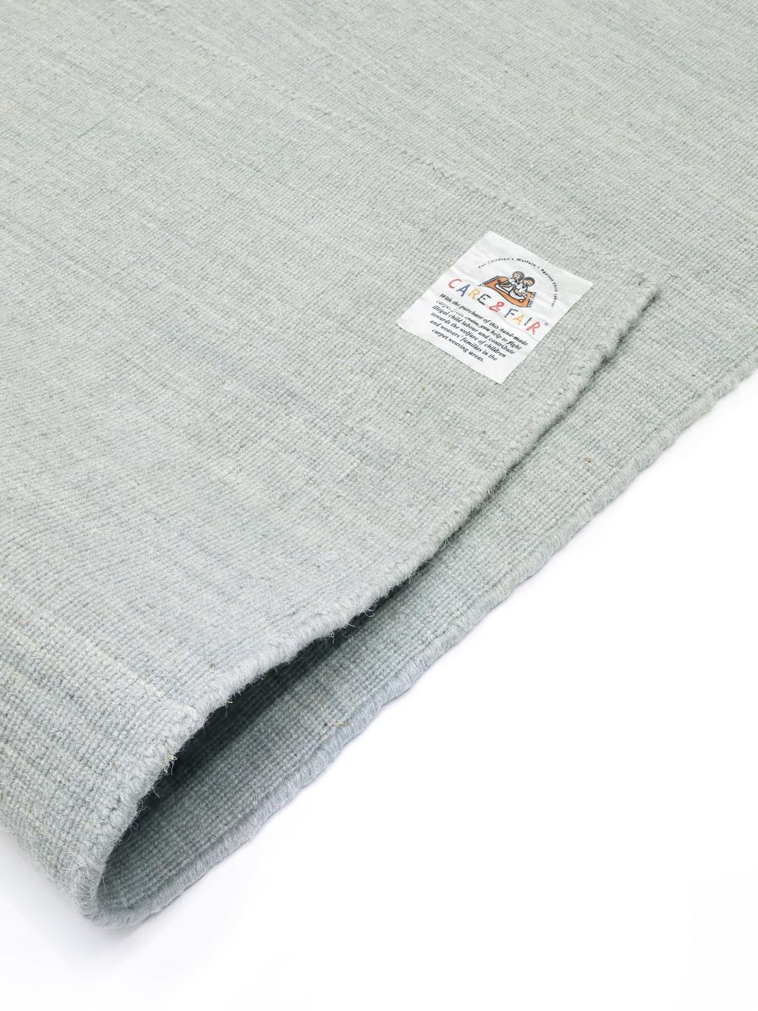 Rugvista core - Handloom flat - Prašnjava Plavi 300 x 400 cm Vuneni ...