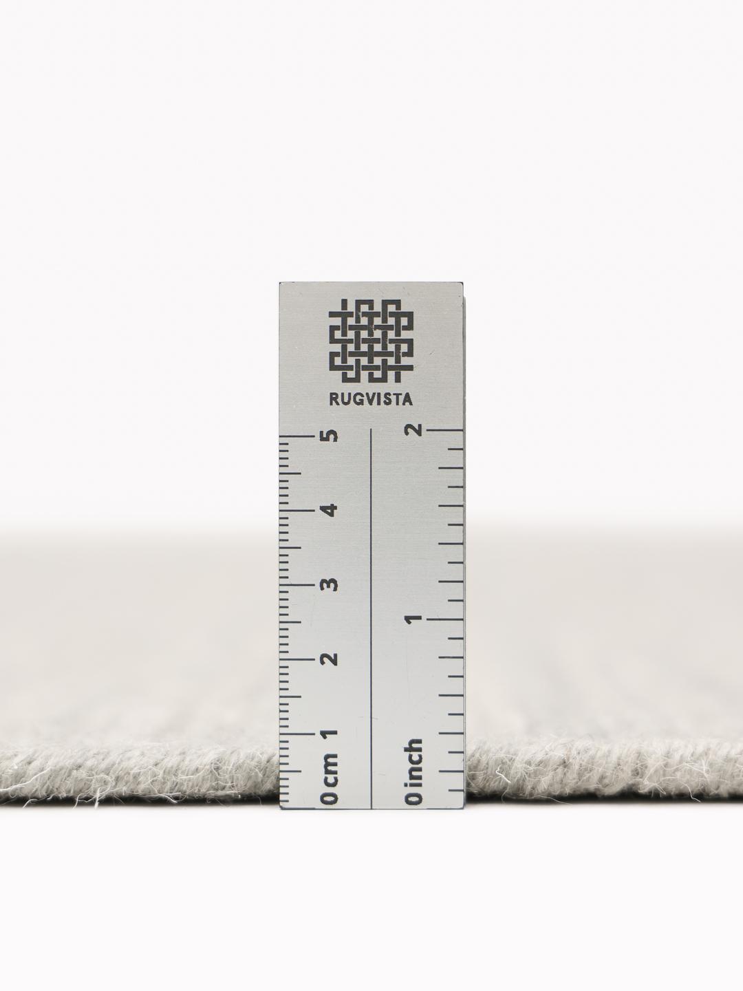 Rugvista core - Handloom flat - Gri Argintiu 200 x 300 cm Covor Lână ...