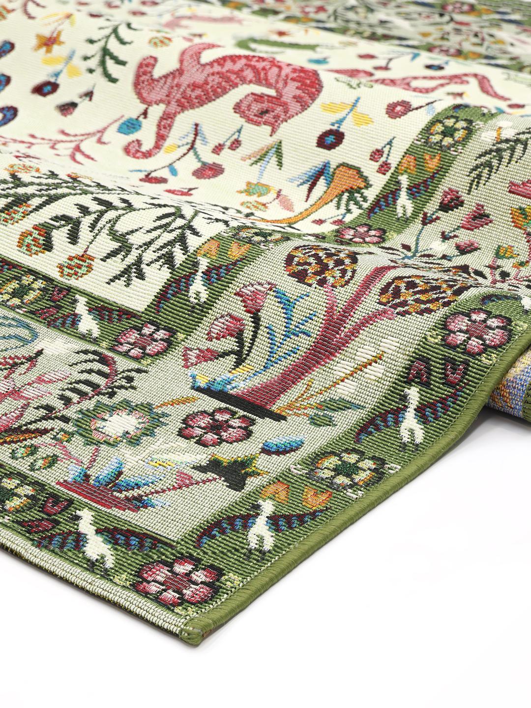 Rugvista essential - Tigras - Green / Multicolor (Pastel) 200 x 300 cm ...