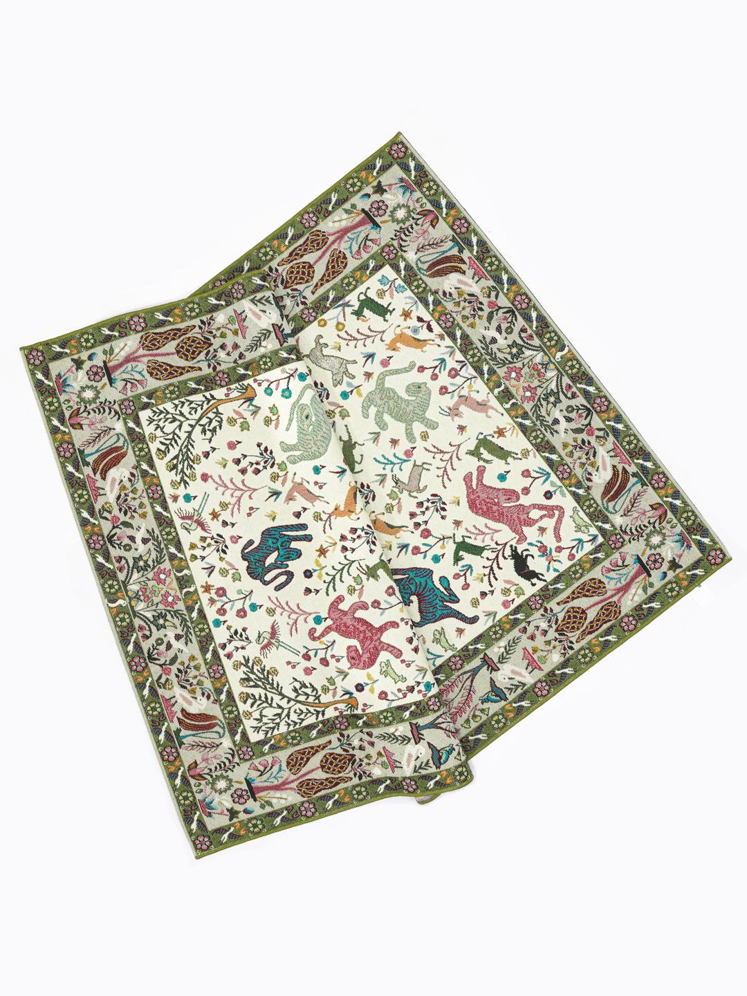 Rugvista essential - Tigras - Verde / Multicolor (pastel) 200 x 300 cm ...
