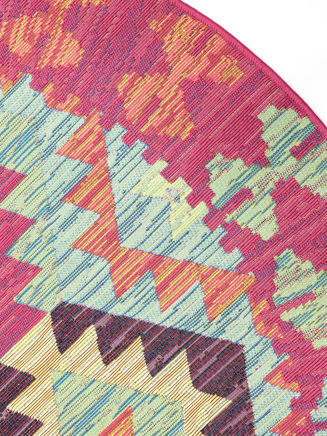 Rugvista essential - Krista - Multicolor, Round Ø 150 cm Rug - Rugvista