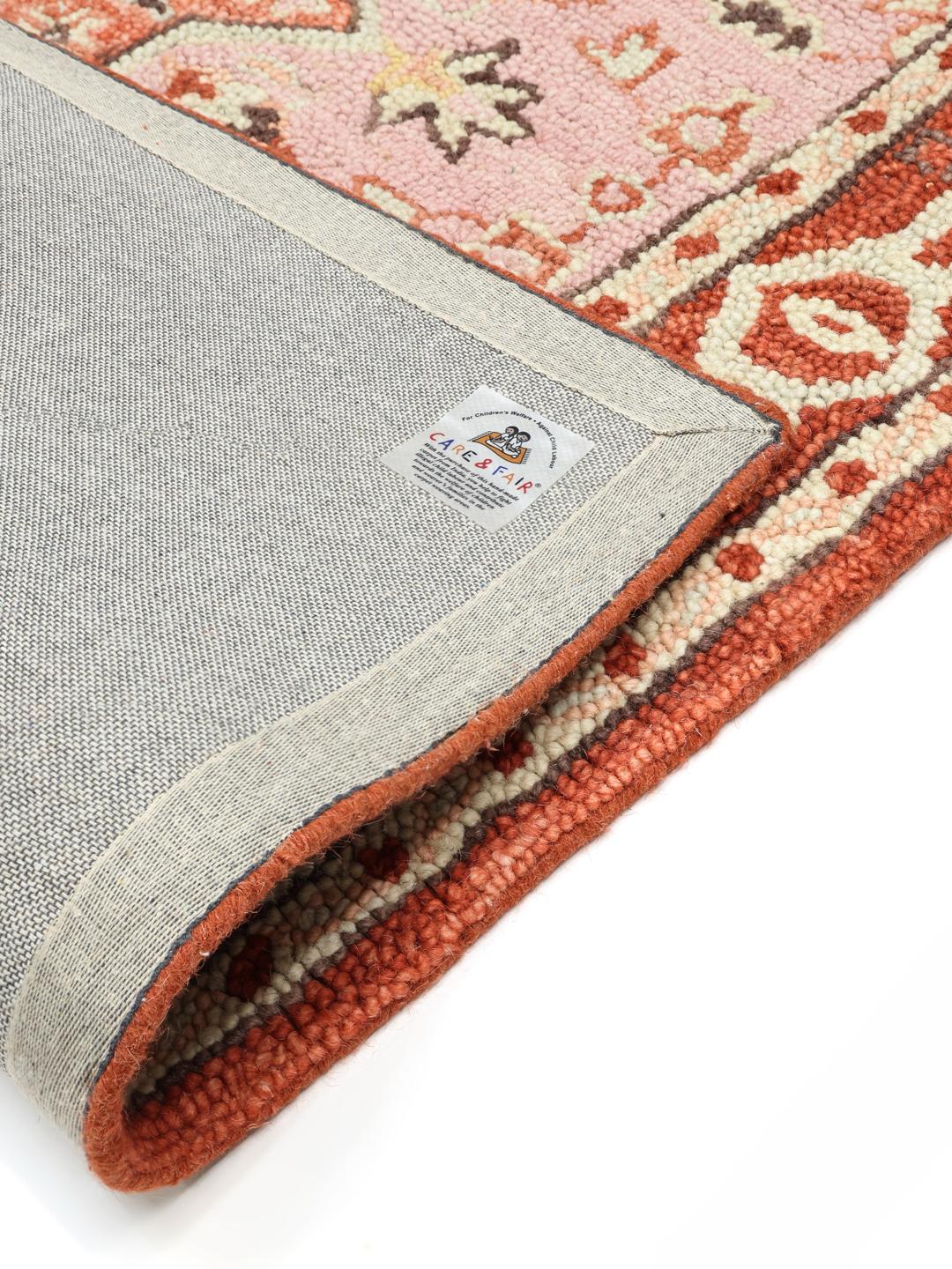 Rugvista premium - Zaria - Red / Pink 200 x 300 cm Wool Rug - Rugvista