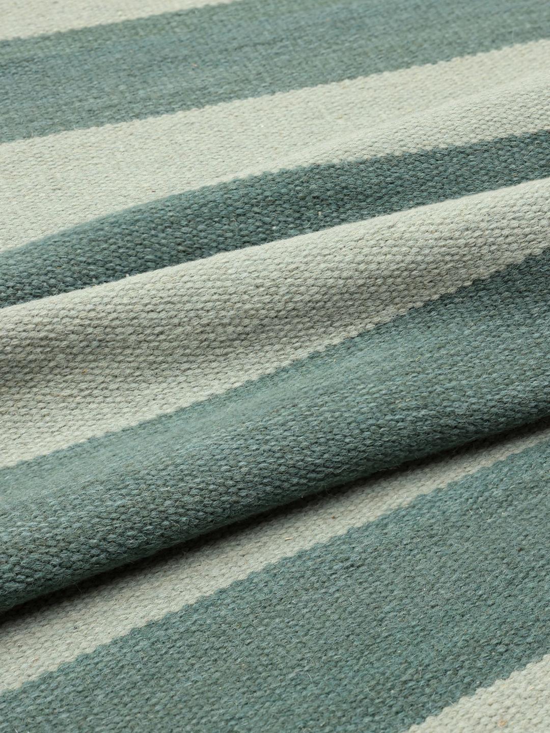 Rugvista premium - Classic Stripe - Green / Light Green, Runner 80 x ...