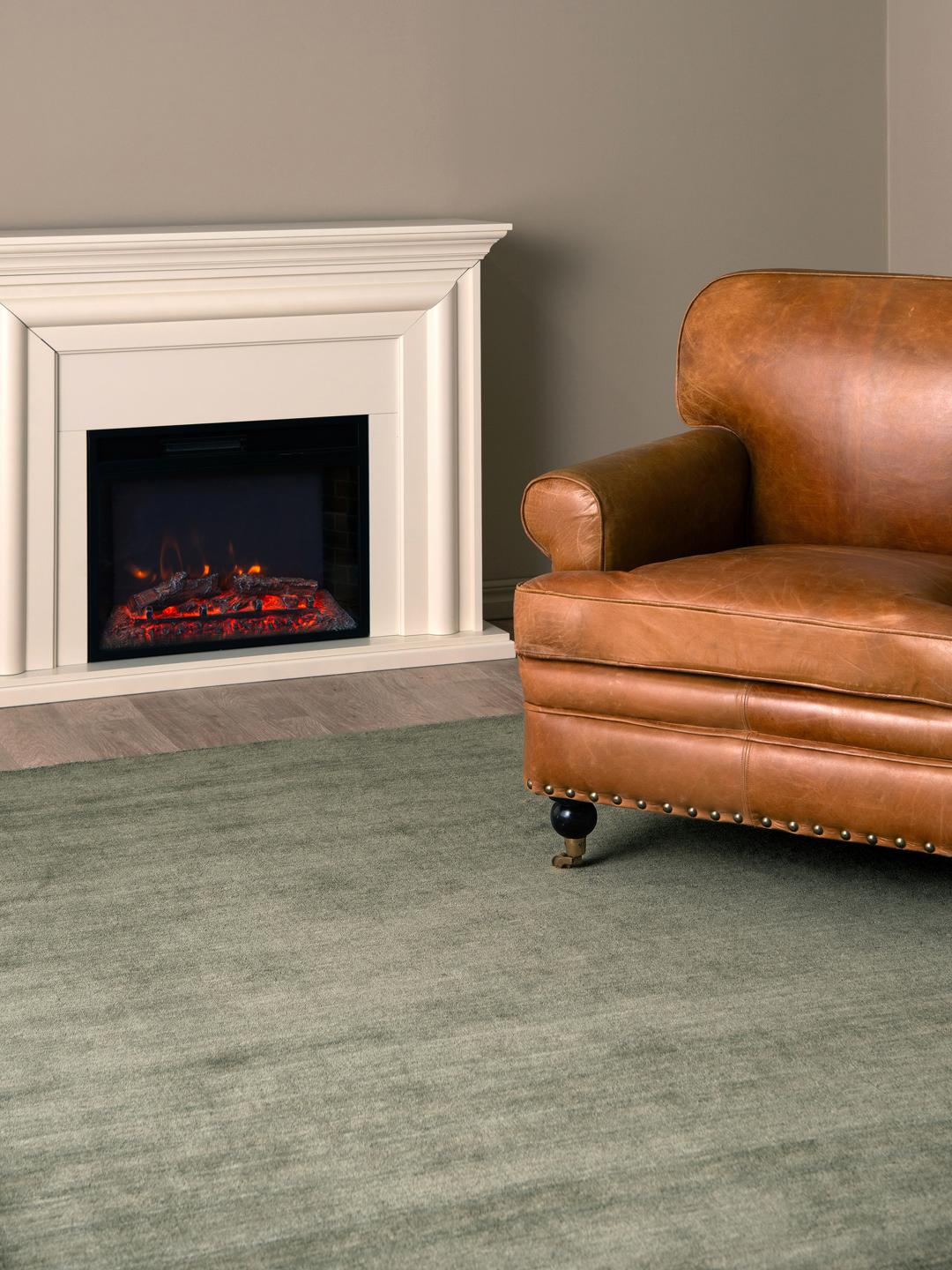 Rugvista premium - Handloom fringes - Light Green 200 x 300 cm Wool Rug ...
