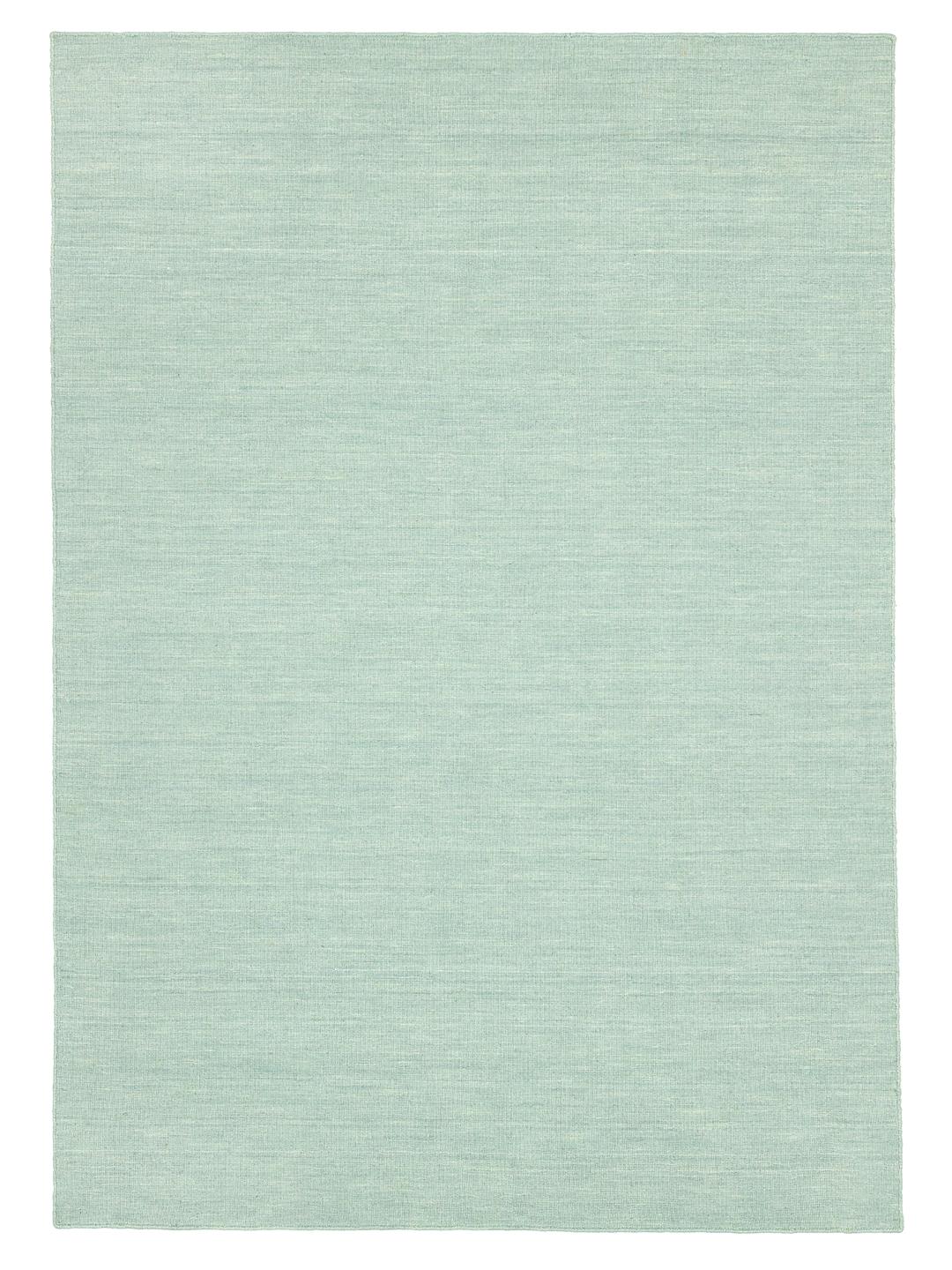 Rugvista core - Handloom flat - Minzgrün 200 x 300 cm Wollteppich ...