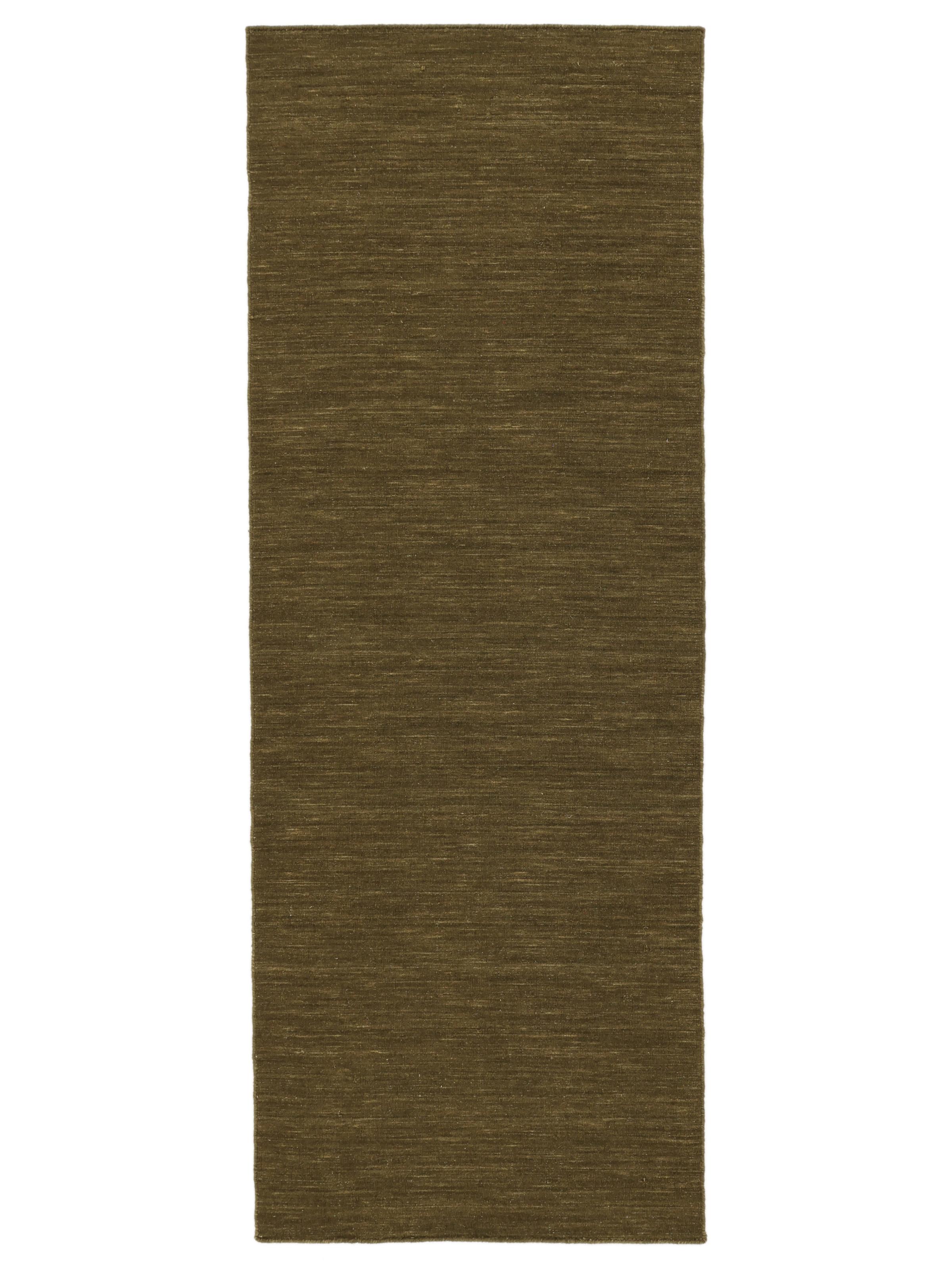 Rugvista core - Handloom flat - Vert Olive, De passage 80 x 200 cm ...