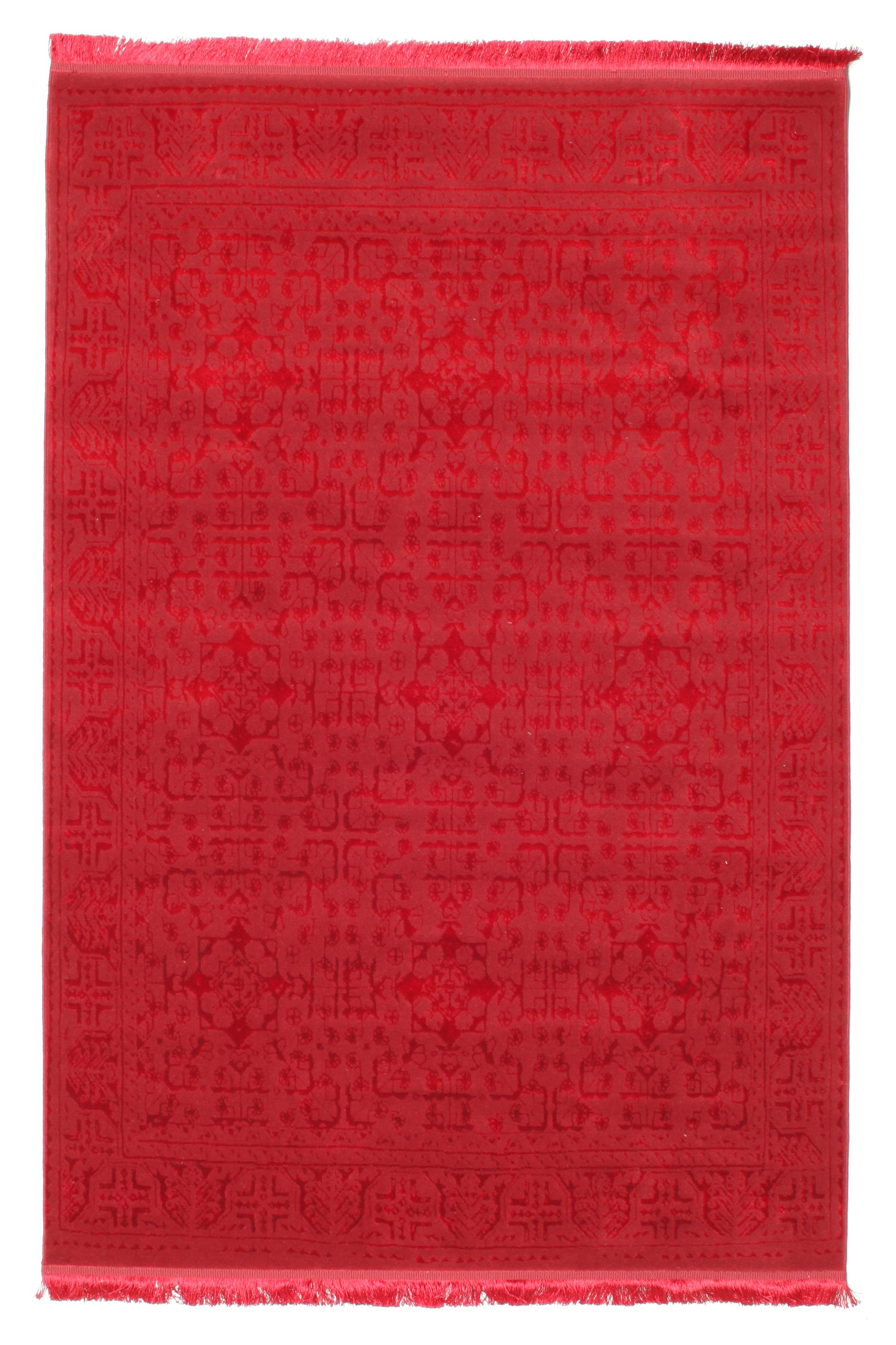 Jacques - Red 140 x 200 cm Rug - Rugvista