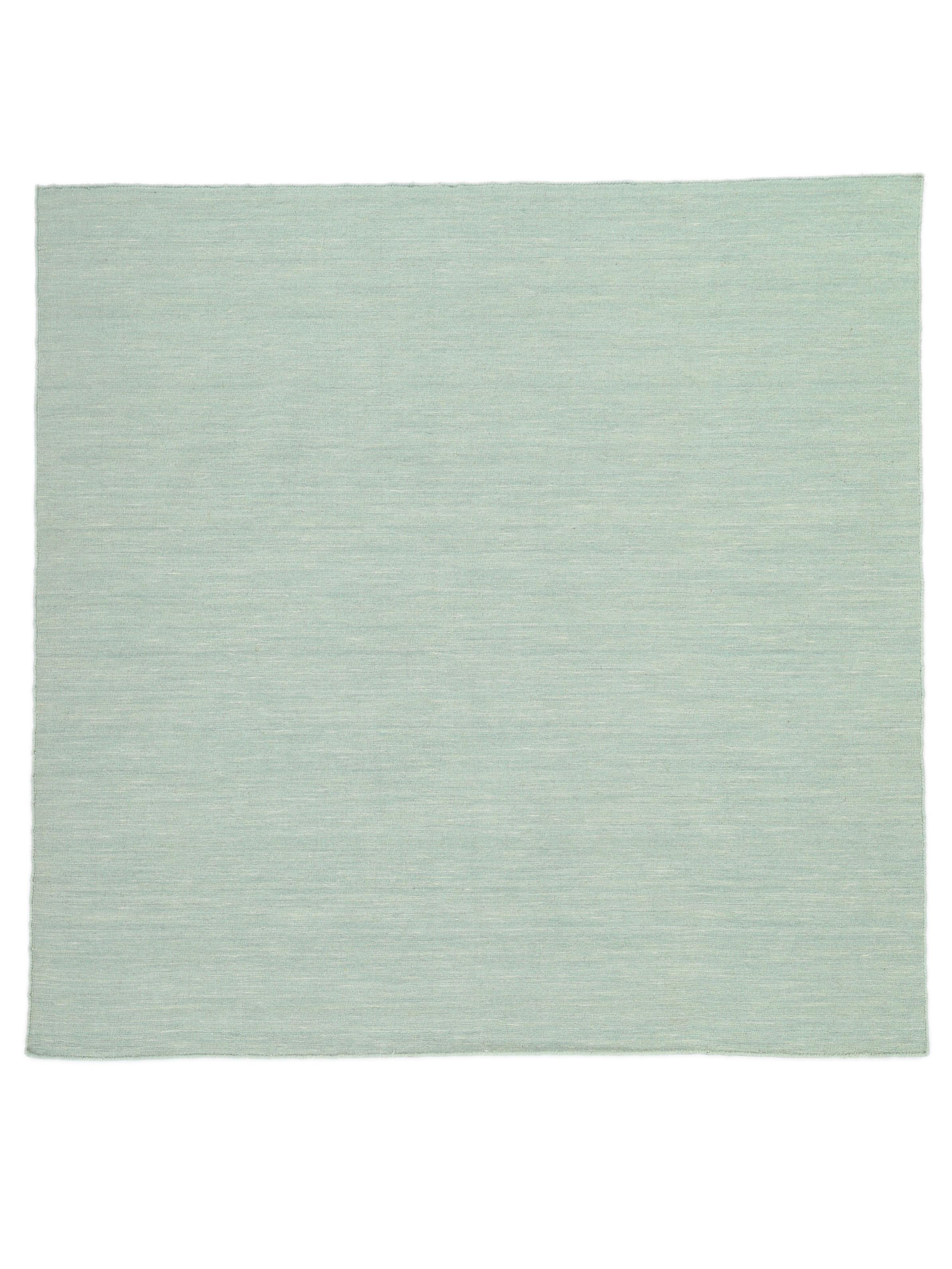 Rugvista core - Kelim loom - Mint Green 200 x 200 cm Wool Rug - Rugvista