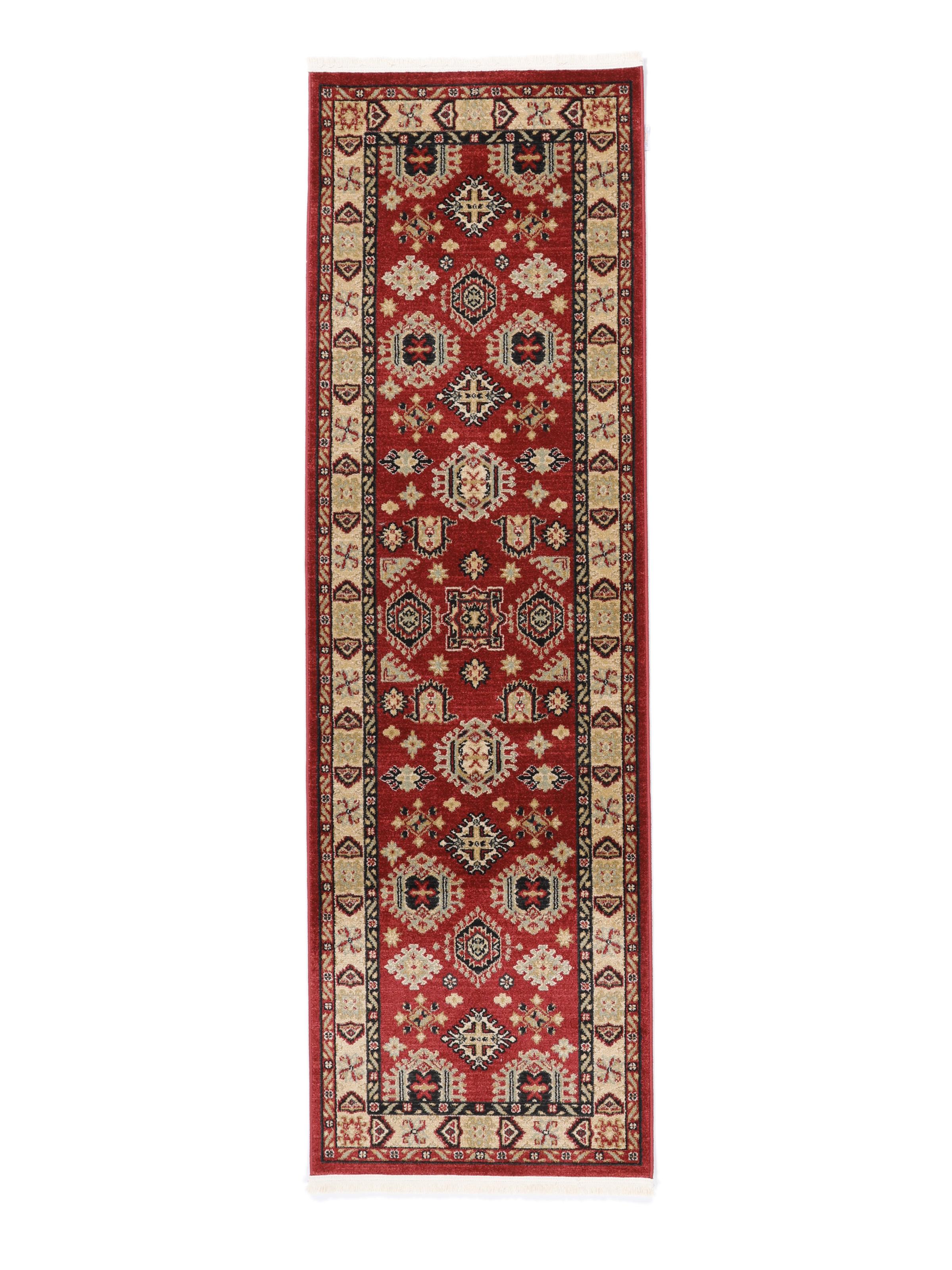 Rugvista core - Shirvan Kazak - Rød / Beige, Avlang 80 x 250 cm Teppe ...
