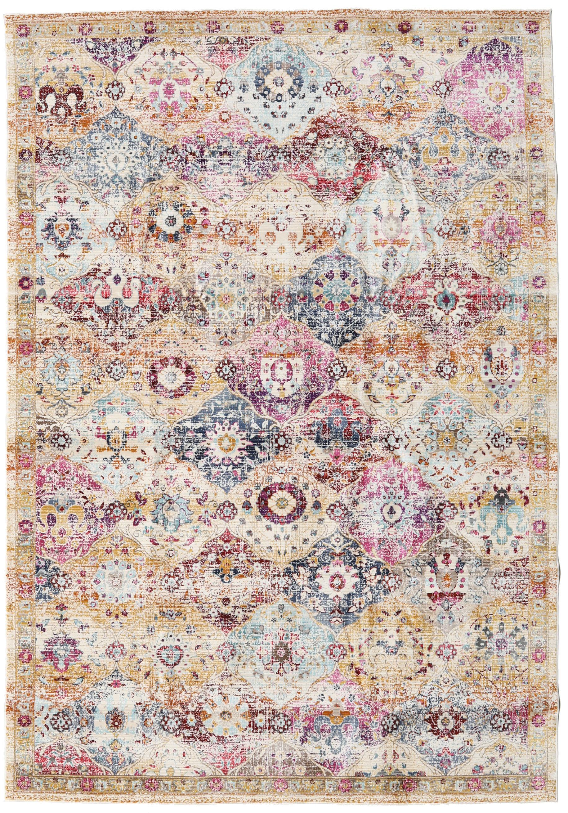 Rugvista core - Molina - Beige / Rosa 182 x 274 cm Matta - Rugvista