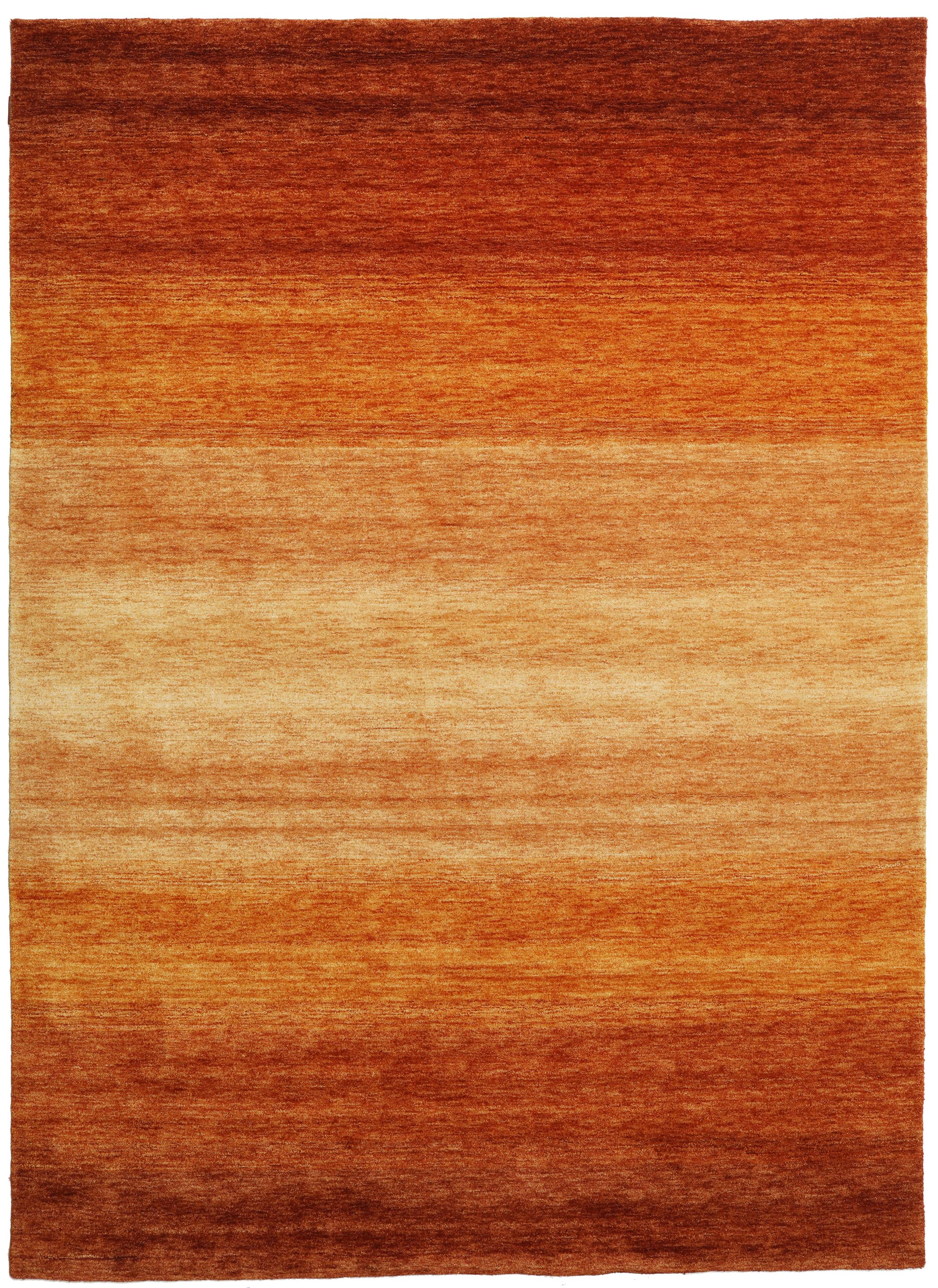 Rugvista premium - Gabbeh Rainbow - Rust Red 210 x 290 cm Wool Rug ...