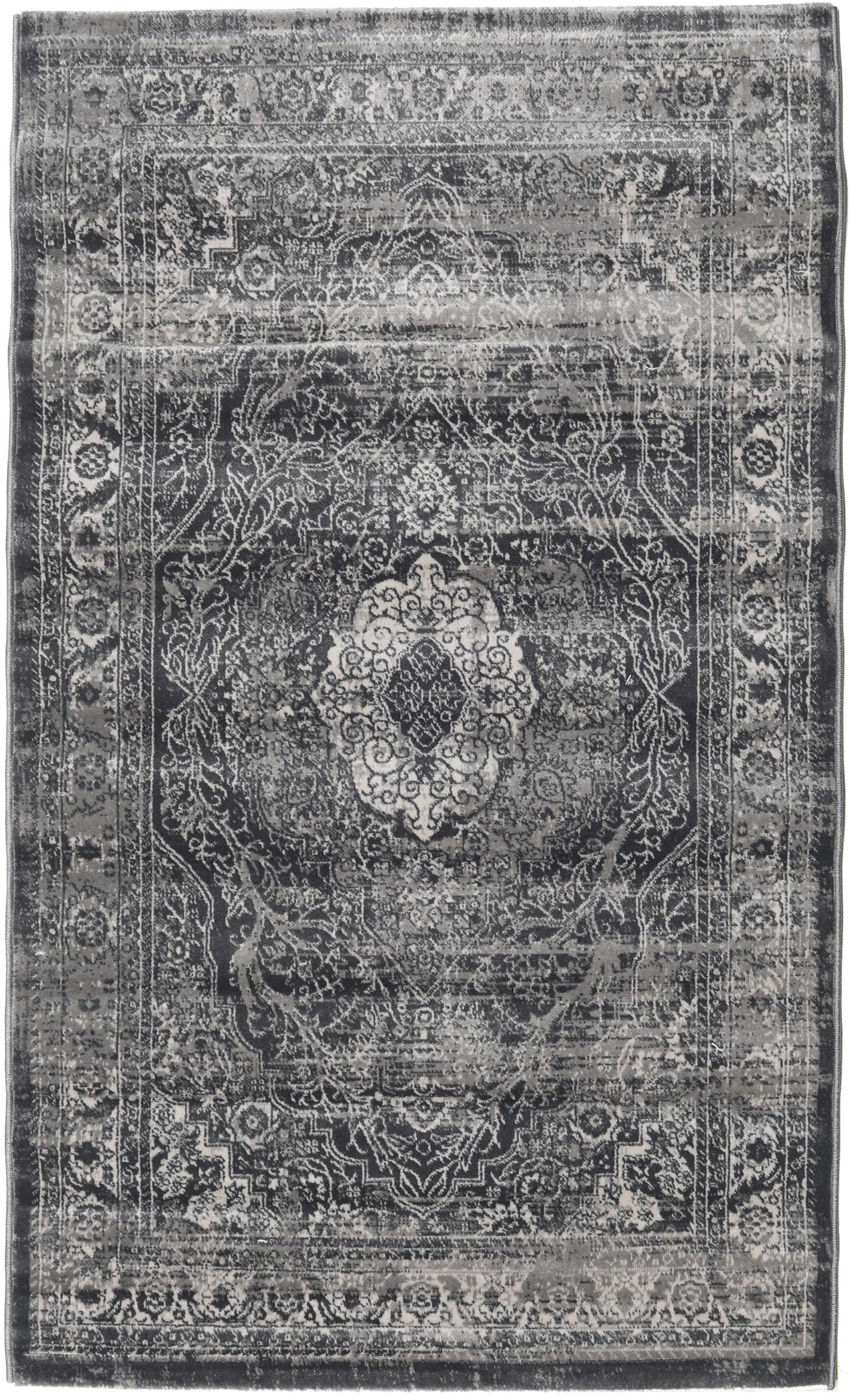 Rugvista core - Jacinda - Charcoal Grey 100 x 160 cm Rug - Rugvista