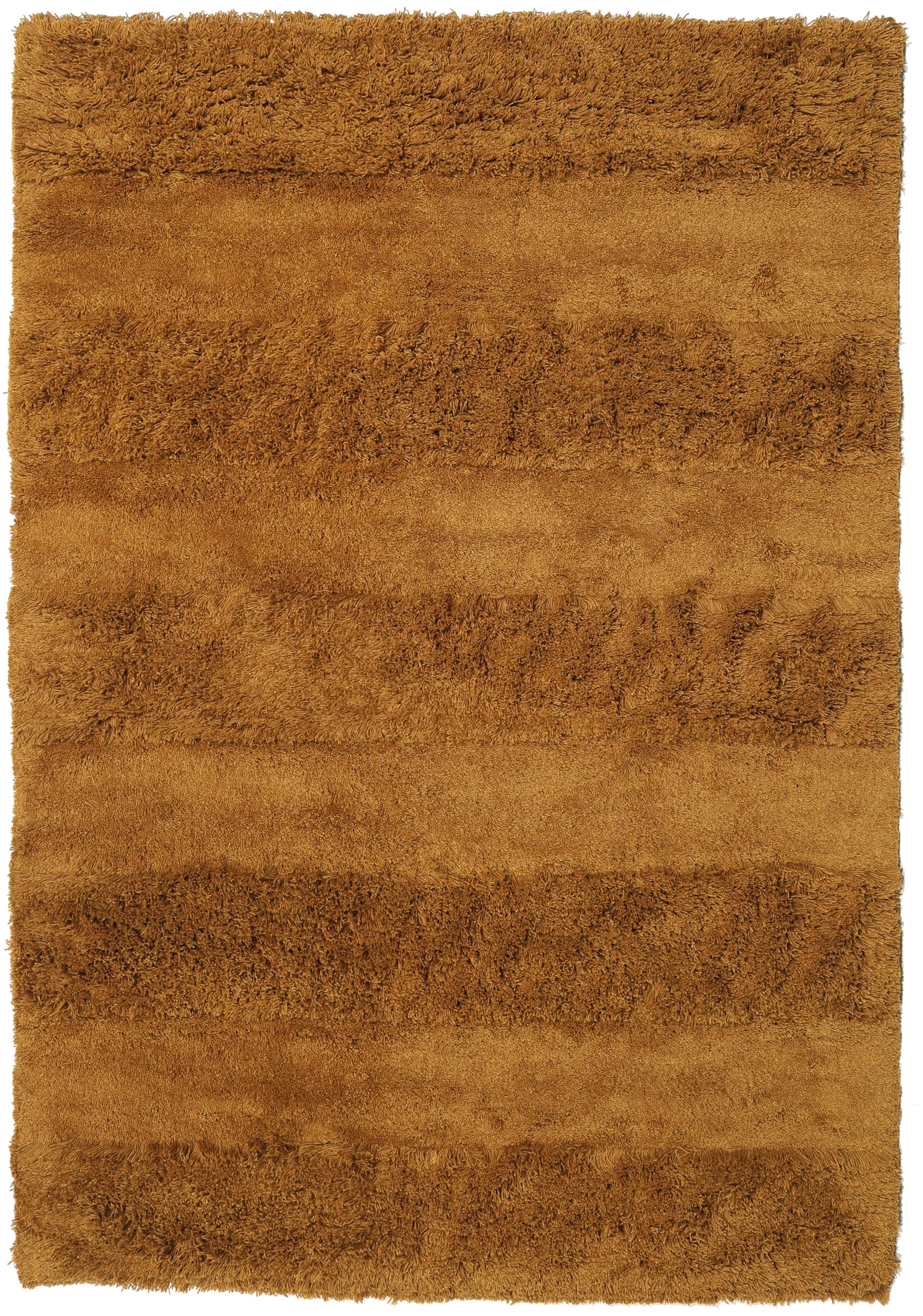 Rugvista core - New York - Senfgelb 170 x 240 cm Wollteppich - Rugvista