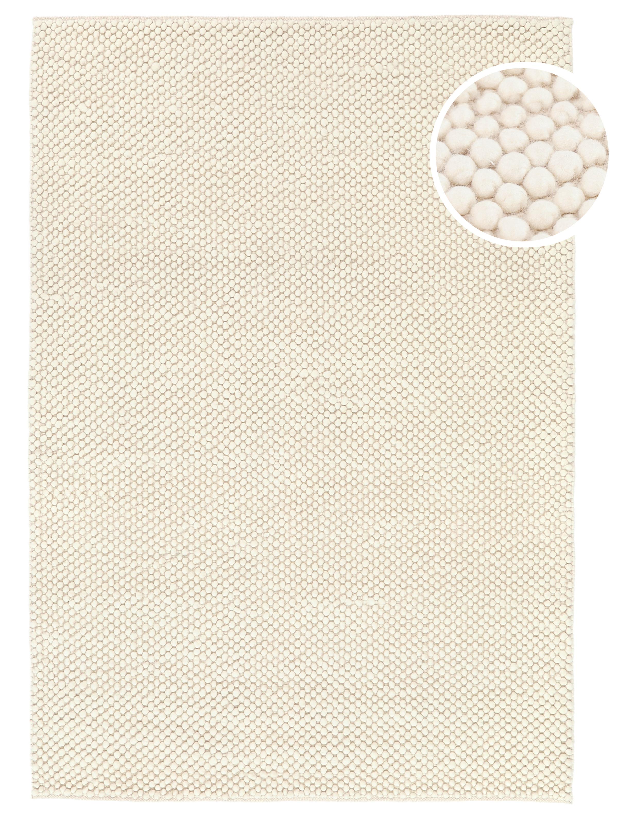 Rugvista premium - Big Drop - Off White 160 x 230 cm Wool Rug - Rugvista