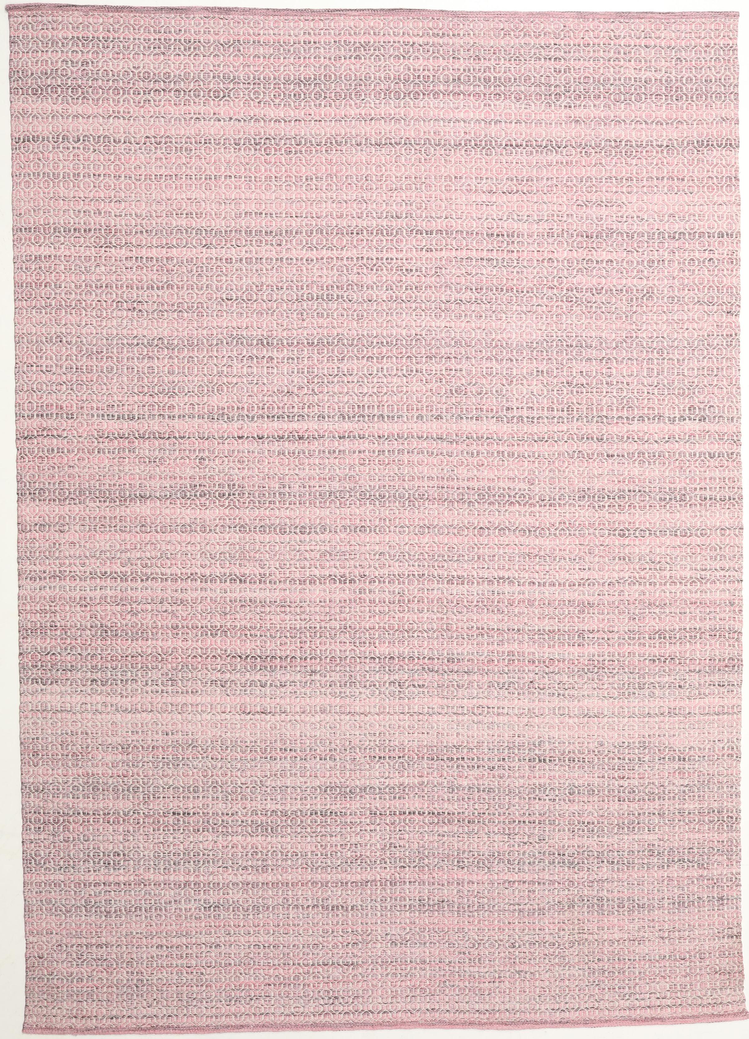 Rugvista core - Alva - Rose / Blanc 250 x 350 cm Tapis De Laine - Rugvista