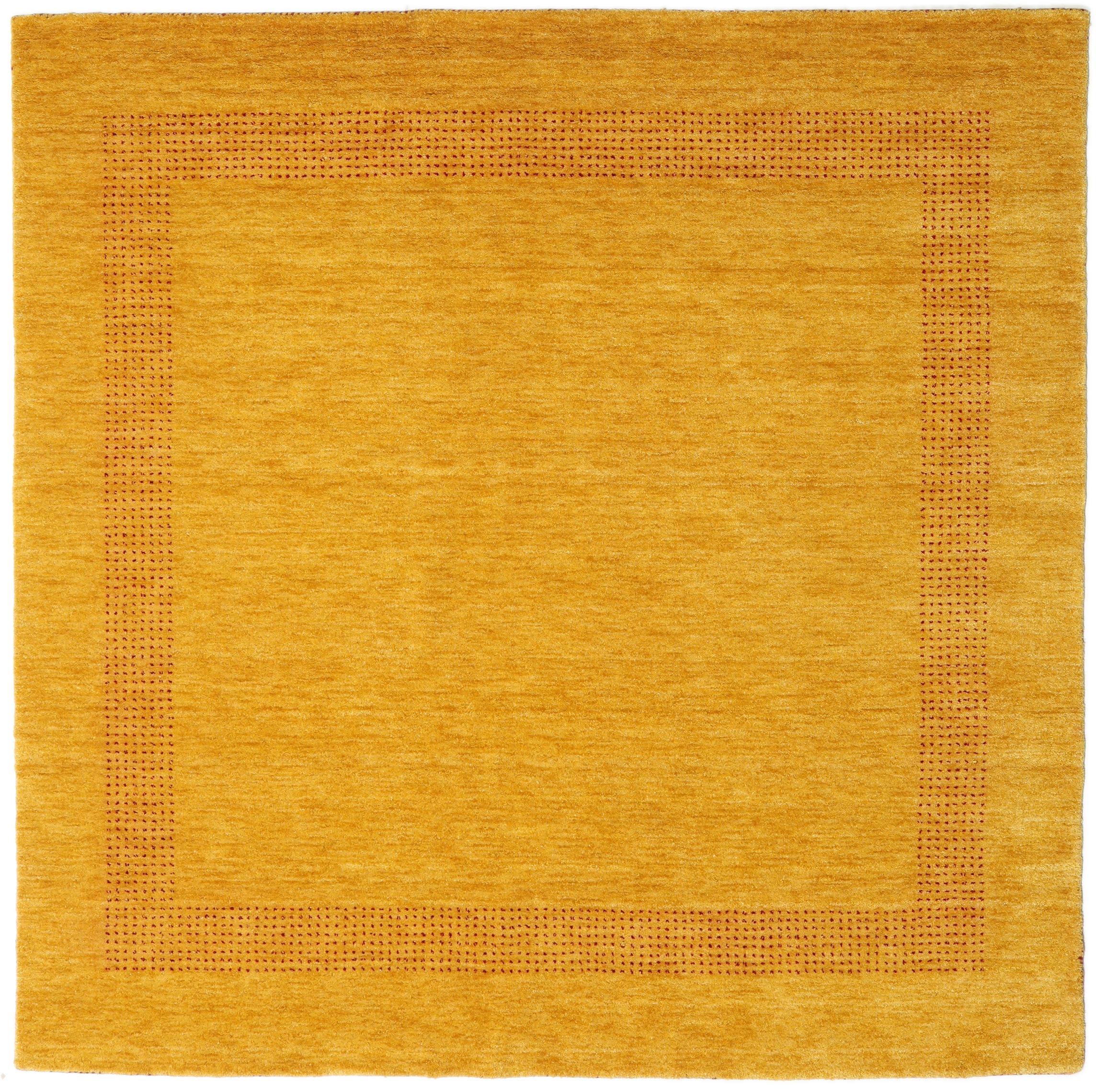 Rugvista core - Handloom Gabba - D'oro 200 x 200 cm Tappeto Di Lana ...