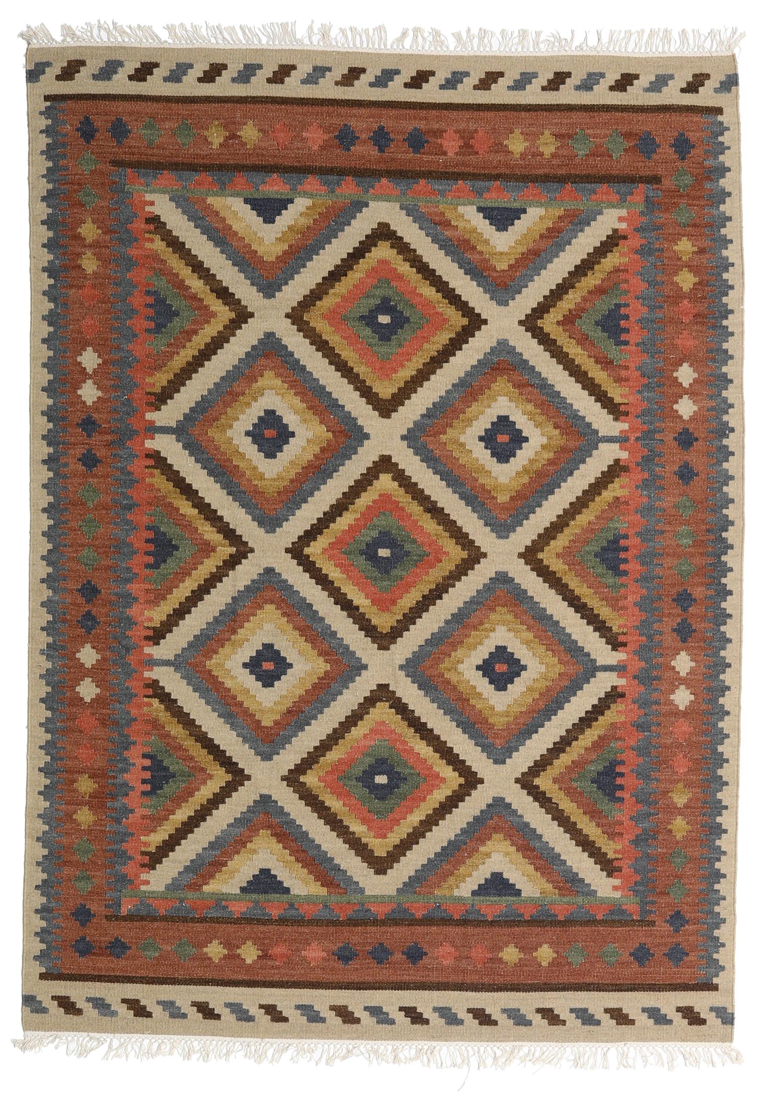 Rugvista premium - Kelim Bodrum - Πολύχρωμα 160 x 230 cm Χαλι Μαλλινο ...