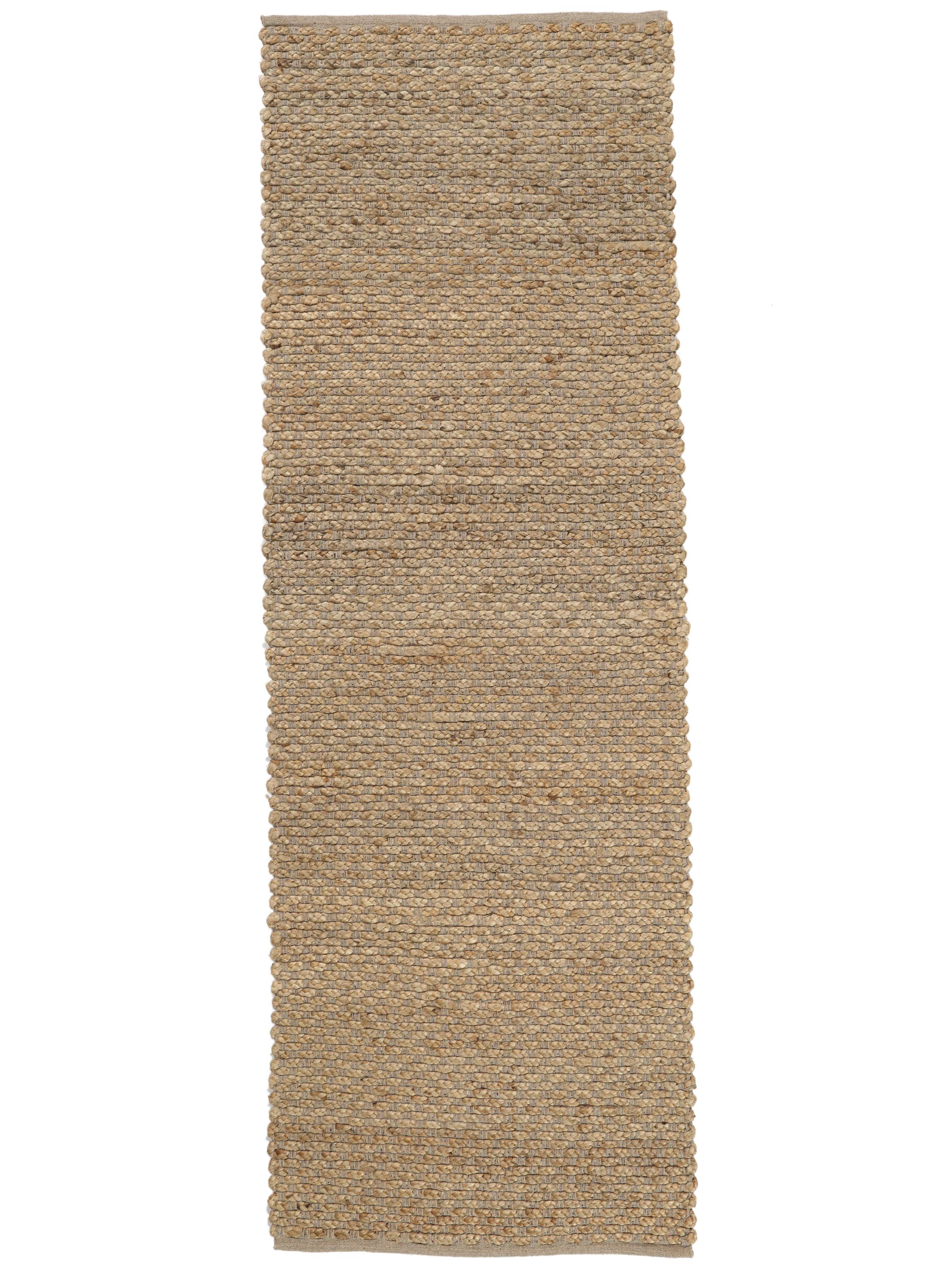 Rugvista core - Siri Jute - Beige / Crème Beige, Aflang 80 x 250 cm Jutetæppe - Rugvista