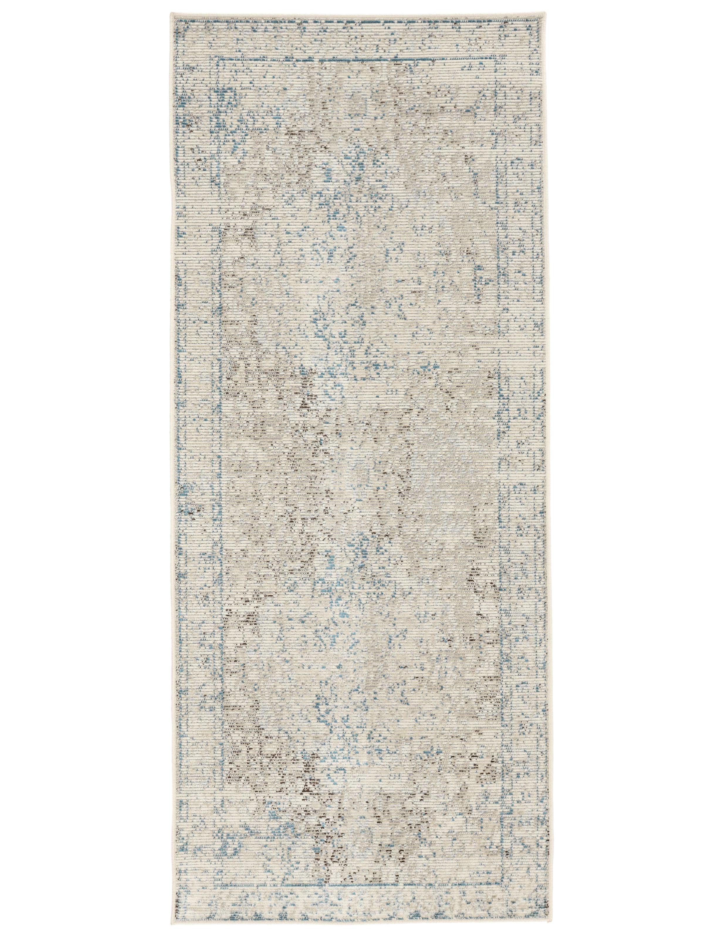 Rugvista essential - Nadia - Crème Wit / Greige, Tapijtloper 80 x 200 ...