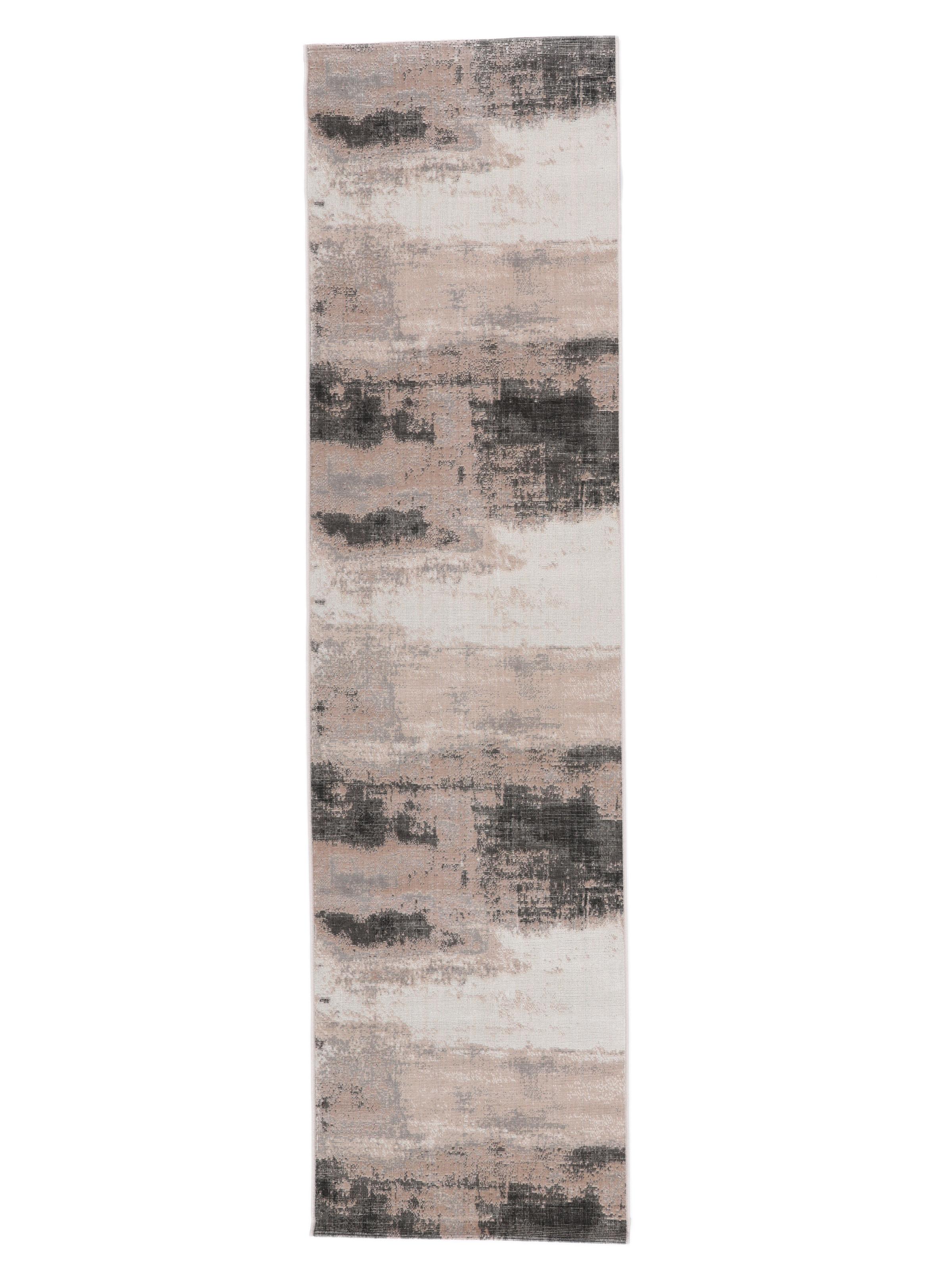 Rugvista essential - Arte - Greige / Dark Grey, Runner 80 x 300 cm Rug ...