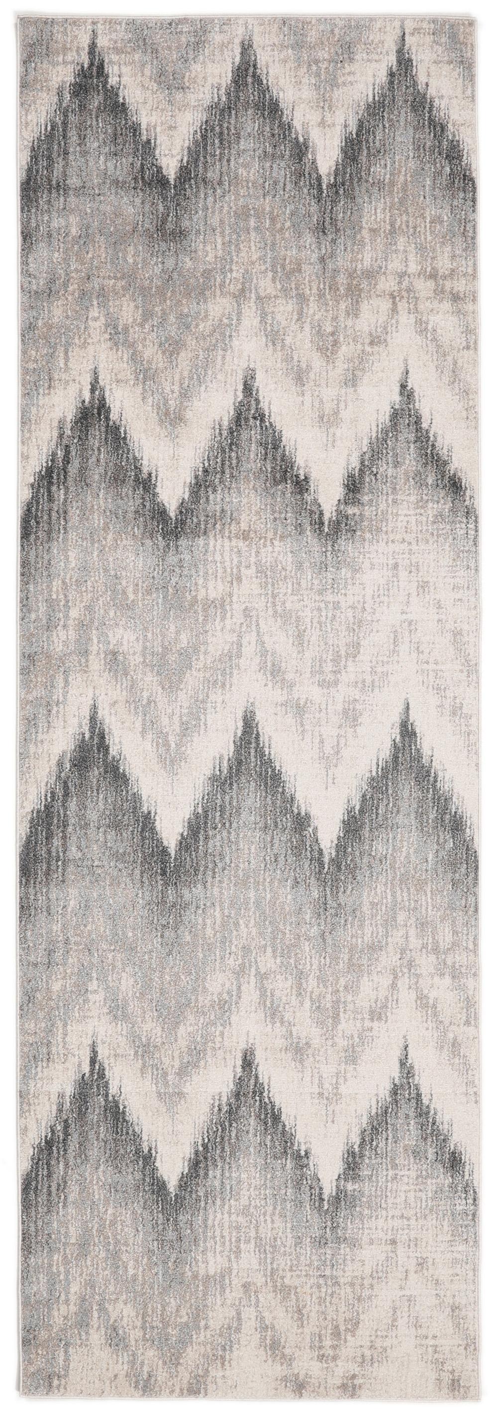 Rugvista essential - Venaza - Greige, Runner 100 x 300 cm Rug - Rugvista