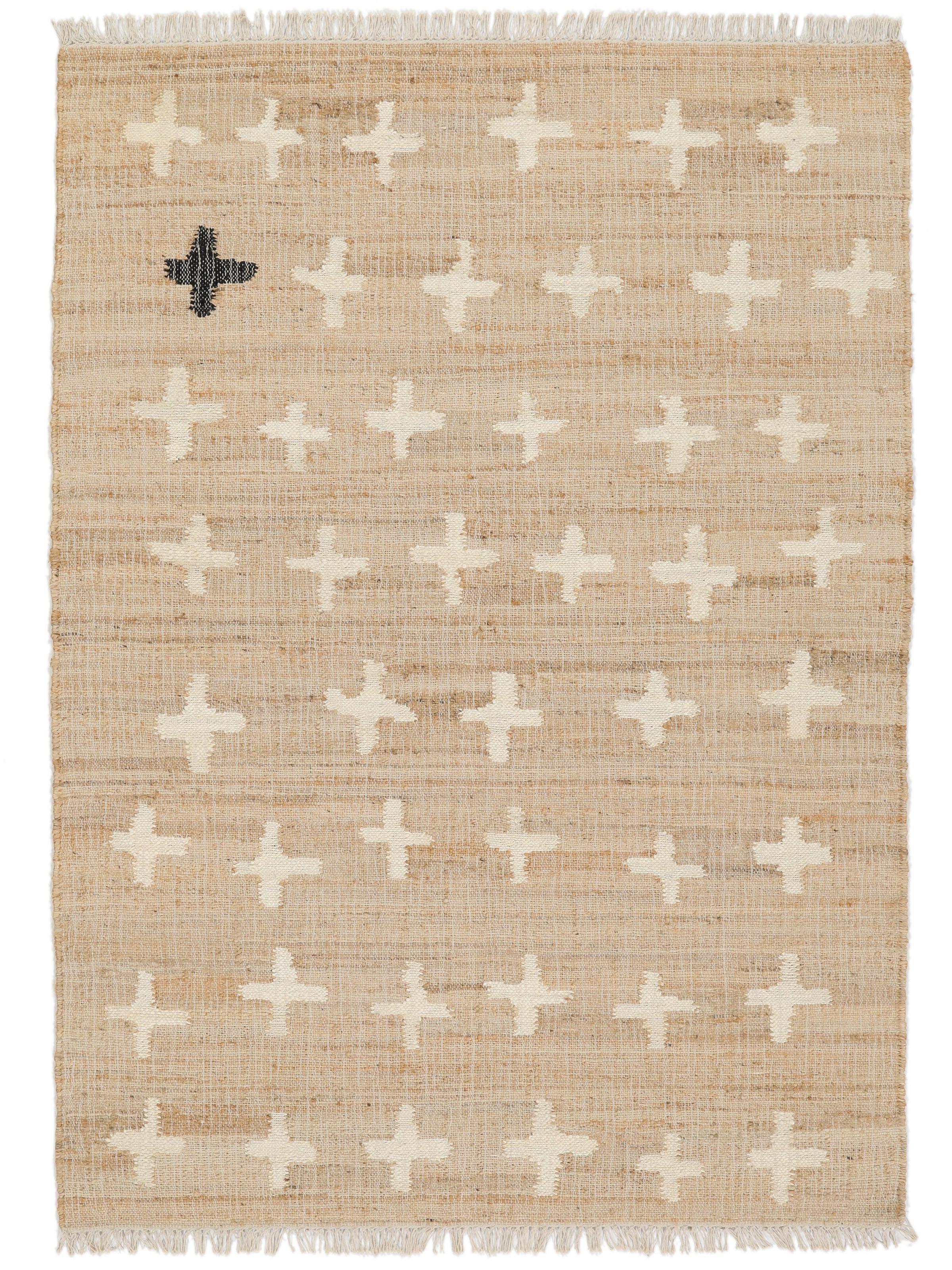 Rugvista core - Odd Cross Jute - Beige 140 x 200 cm Jute Rug - Rugvista