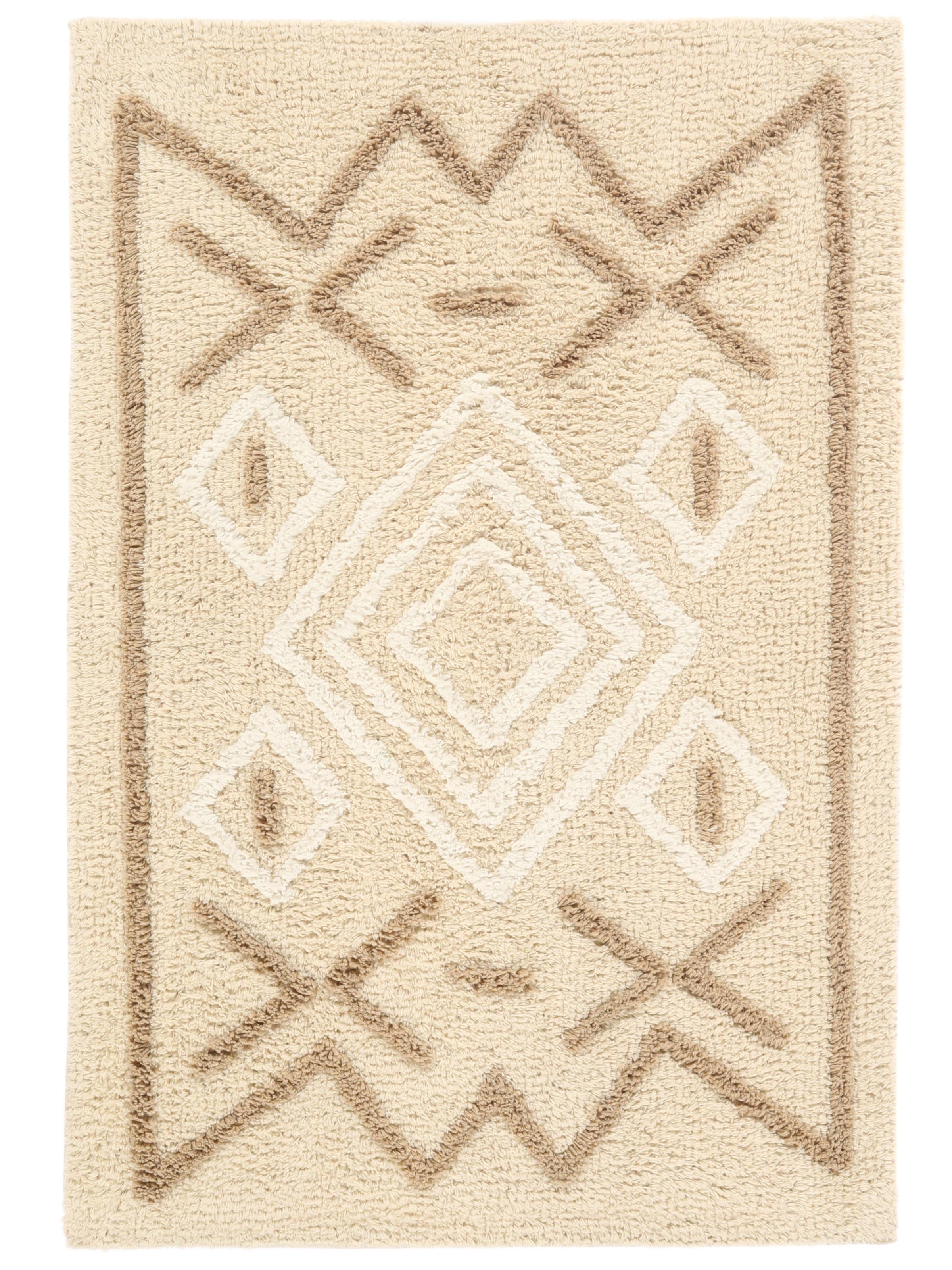 Rugvista essential - Atlantis - Natural White / White 60 x 90 cm Bath ...