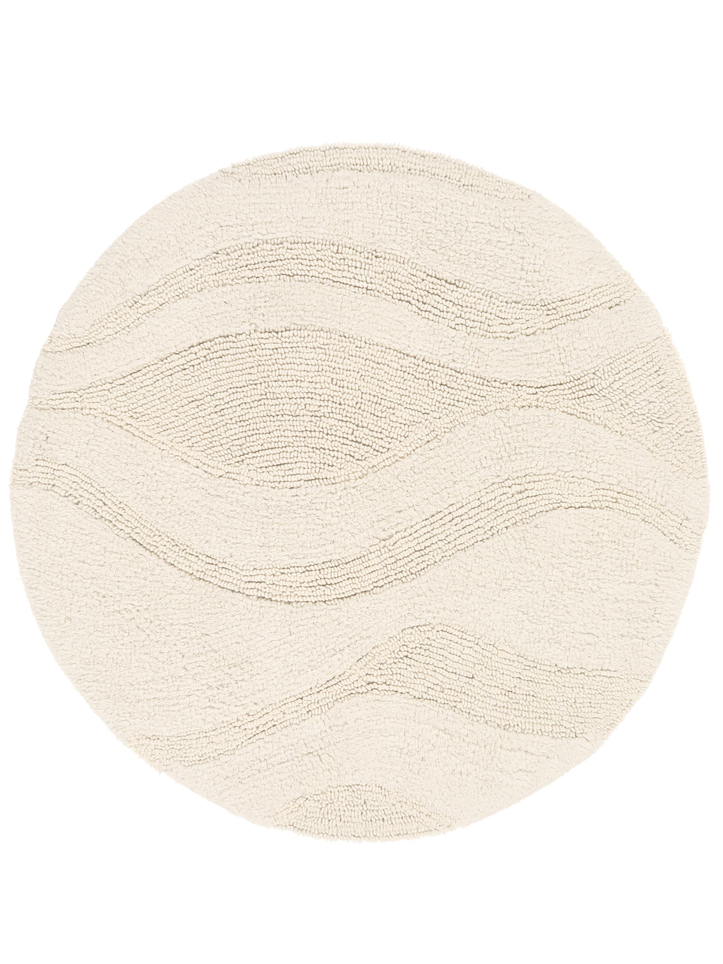 Rugvista core - Breeze - Wit, Rond Ø 70 cm Badmatten - Rugvista