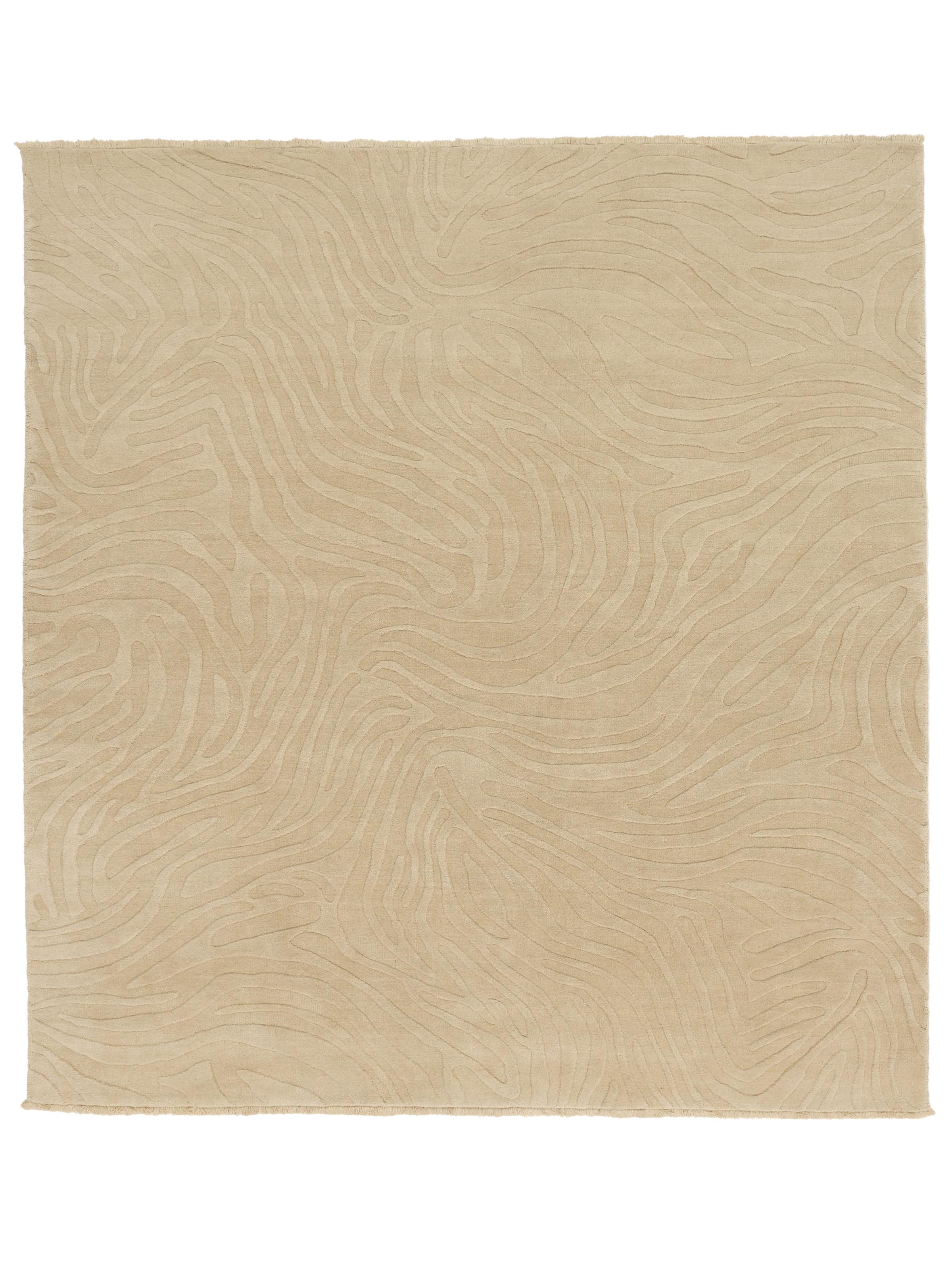 Rugvista core - Sandstorm - Crem-bej 250 x 250 cm Covor Lână - Rugvista