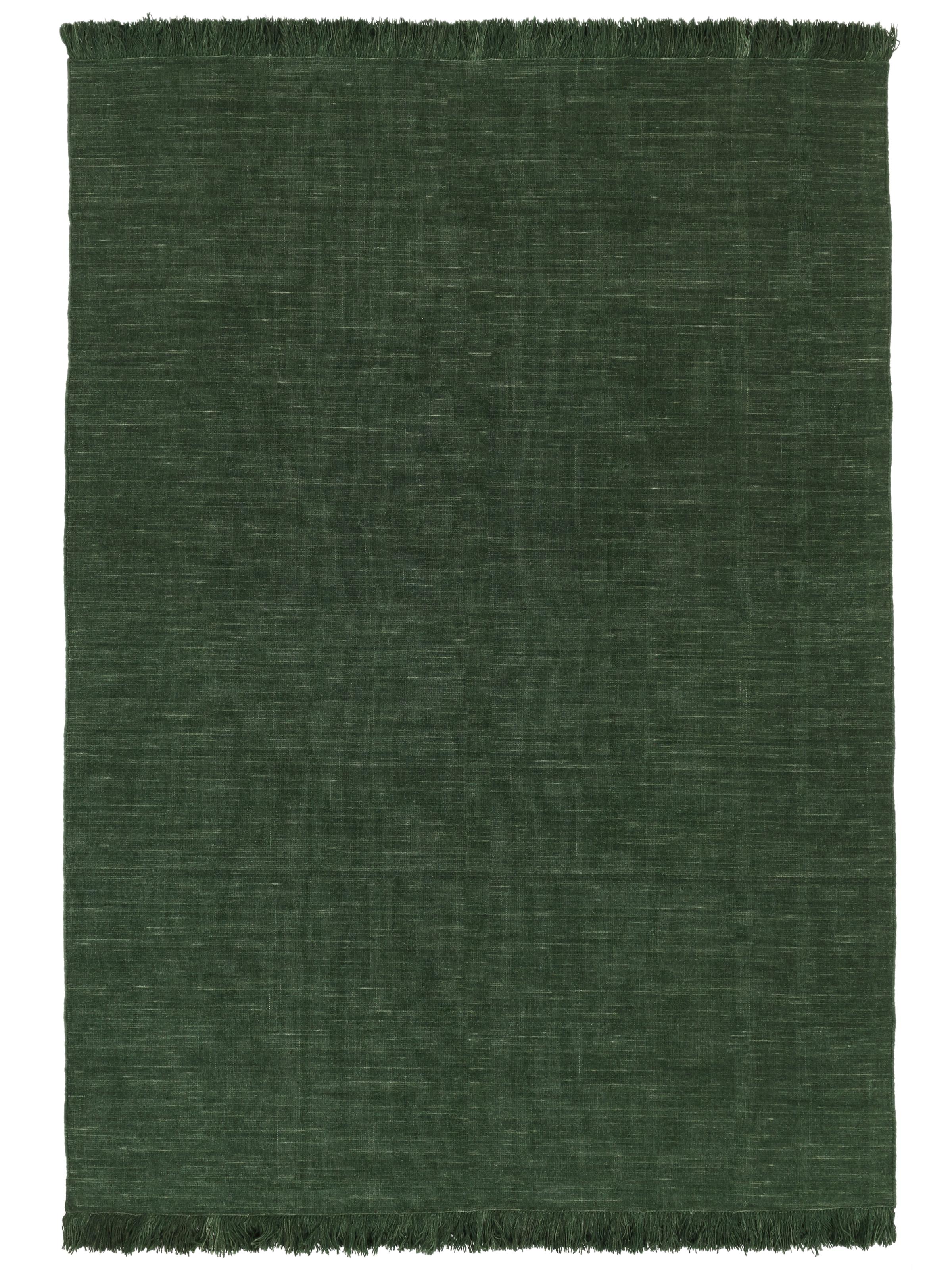 Rugvista core - Zandra Kelim - Forest Green 140 x 200 cm Wool Rug ...